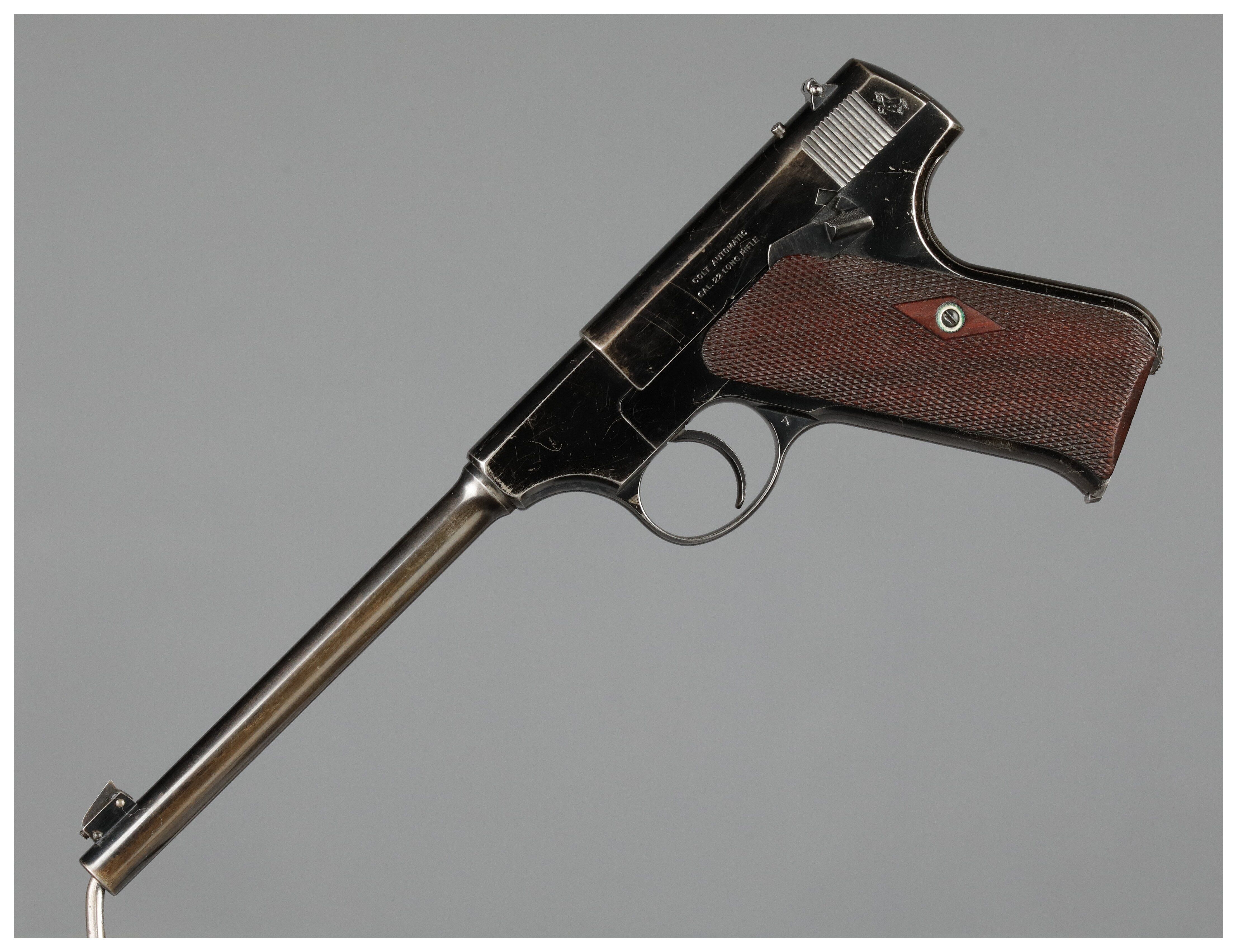 World War I Era Colt Pre-Woodsman Semi-Automatic Pistol | Rock Island ...