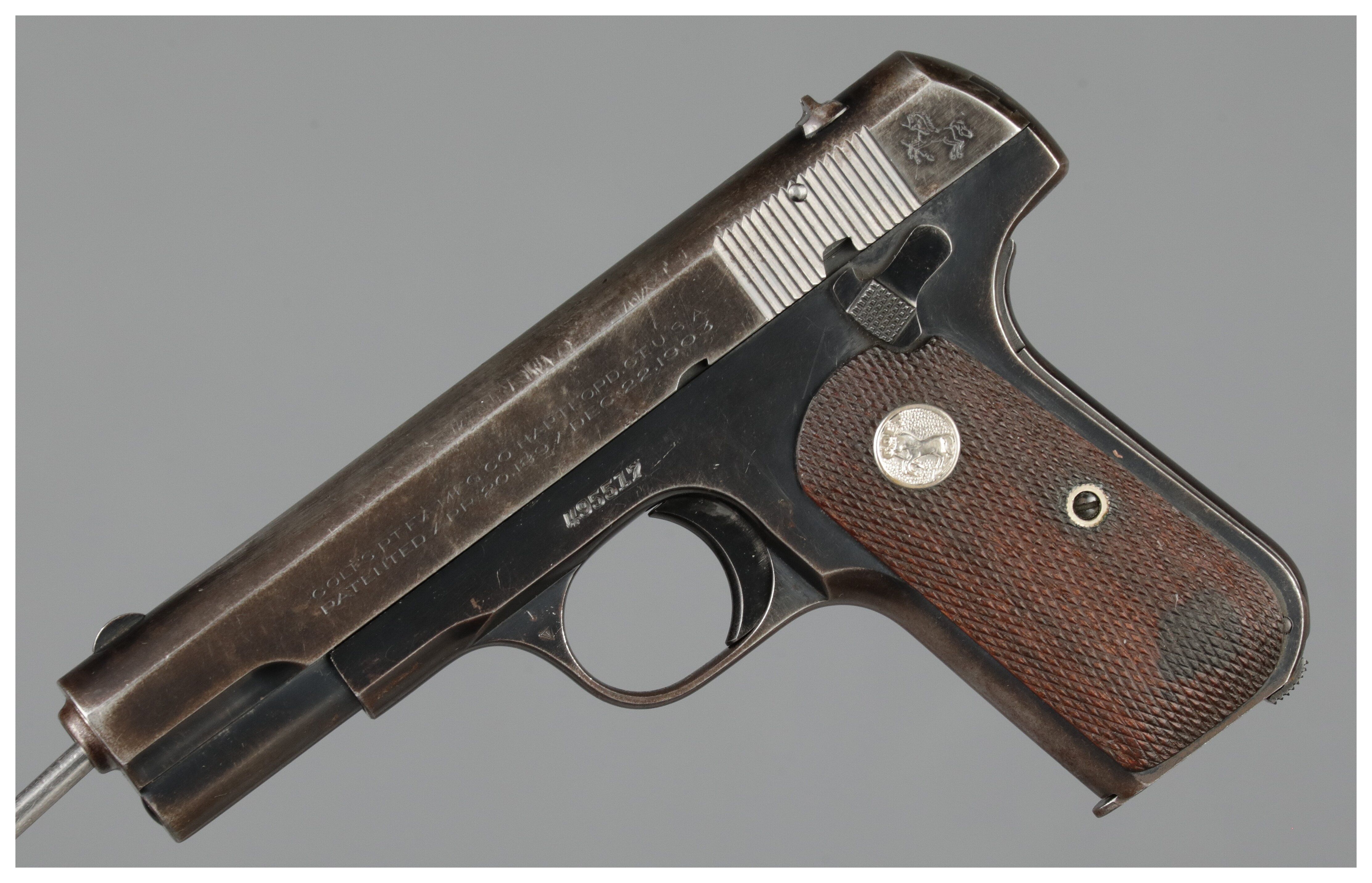 Colt Model 1903 Pocket Hammerless Semi-Automatic Pistol | Rock Island ...