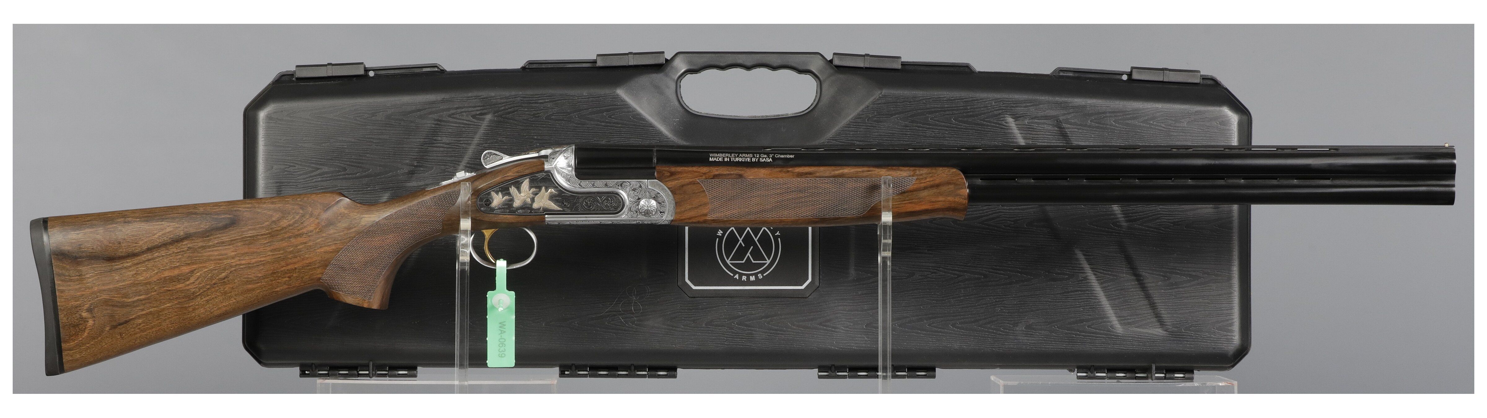 Wimberley Arms Ruby Over/Under Shotgun with Case | Rock Island Auction
