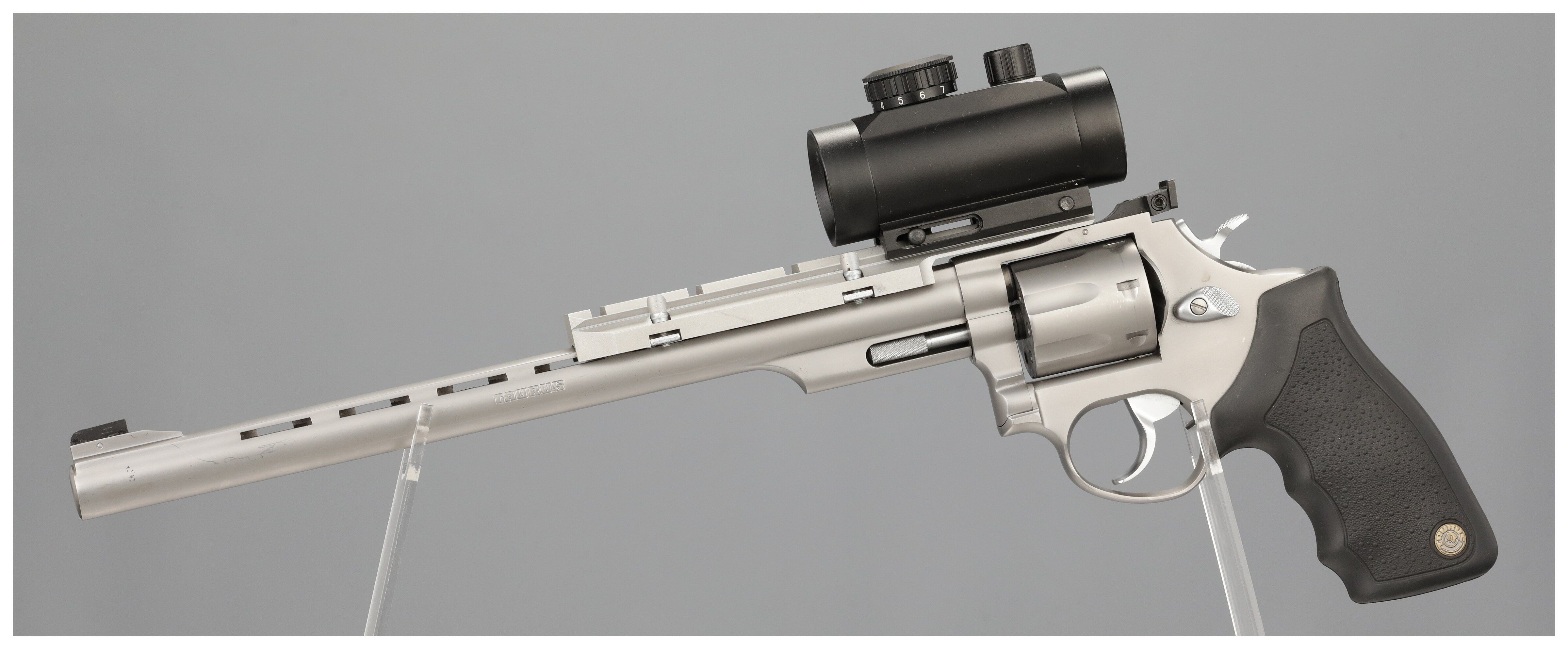 Taurus Model 17 Double Action Revolver with Red Dot Sight | Rock Island ...