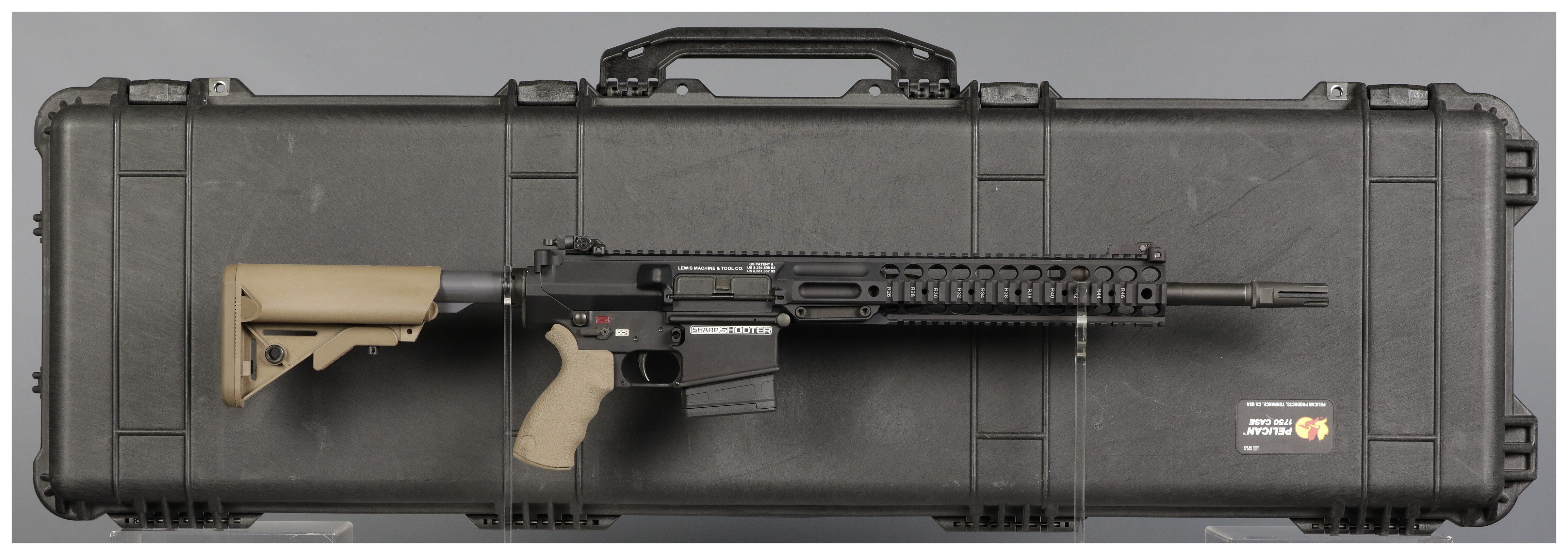 LMT MWS L129A1 Reference Sharpshooter Rifle with Case | Rock Island Auction