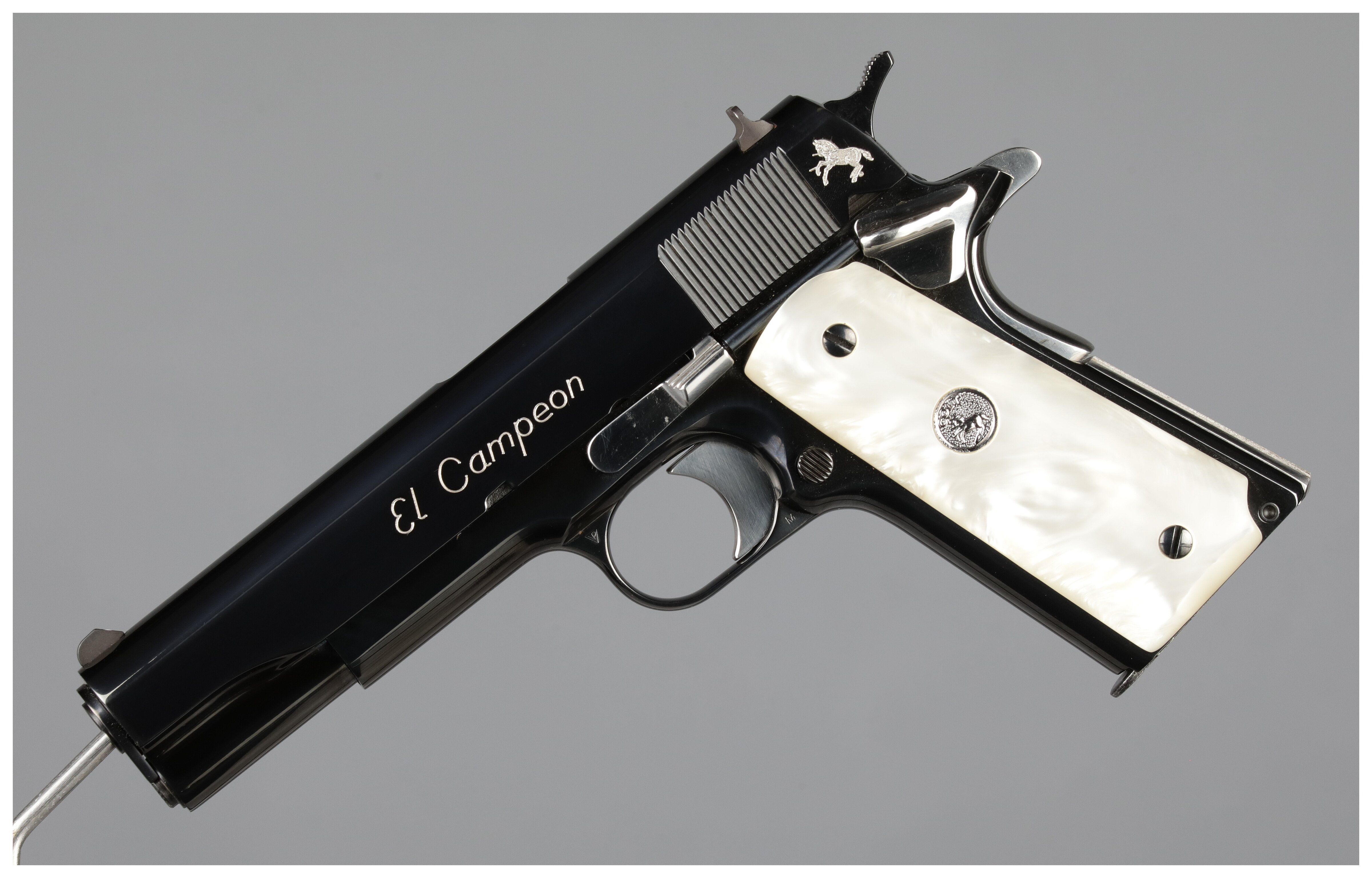 Colt Lew Horton Special Edition El Campeon Super .38 Pistol | Rock ...