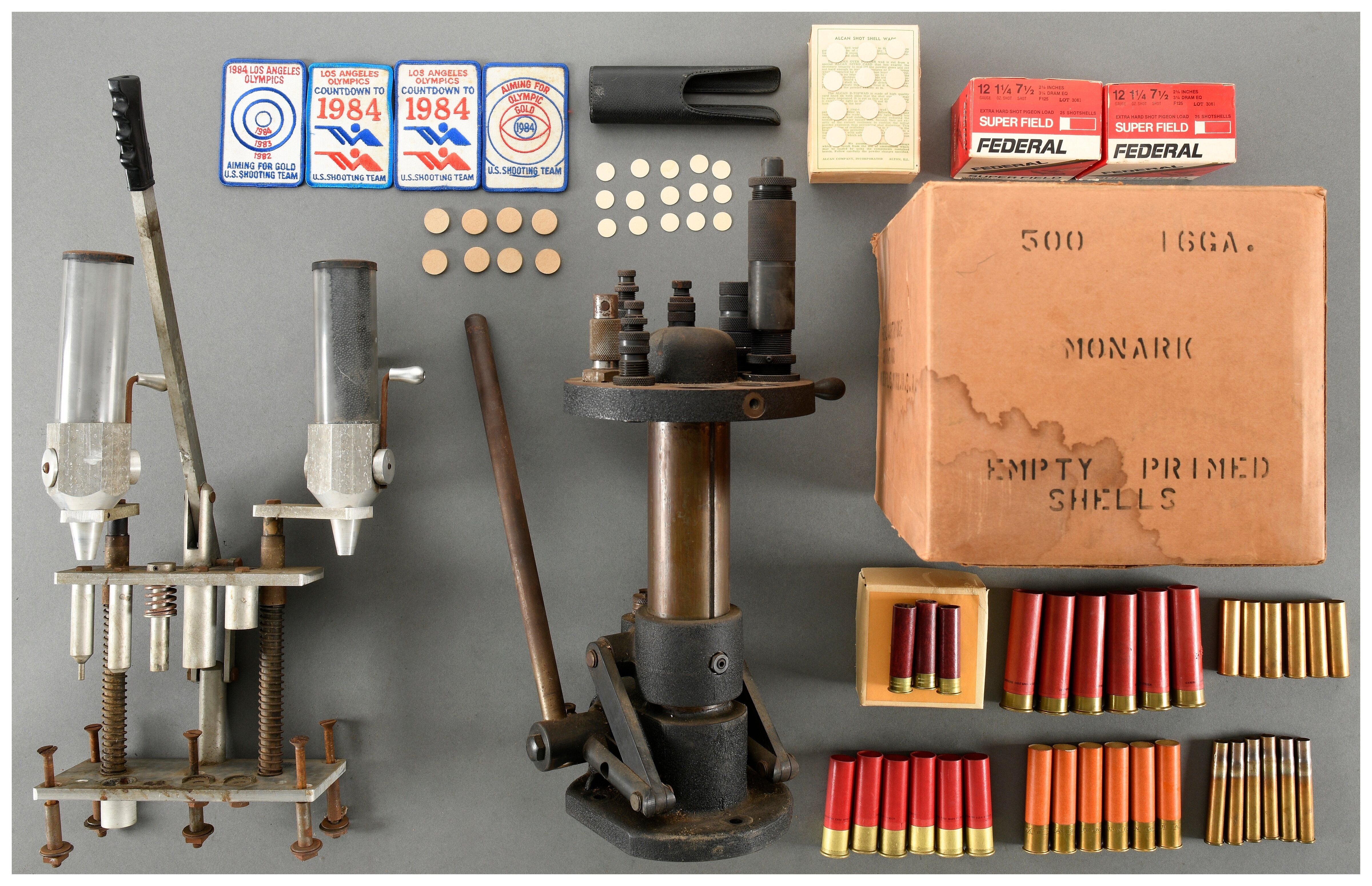 Large Group of Reloading Tools, Casings, and Accessories | Rock Island ...