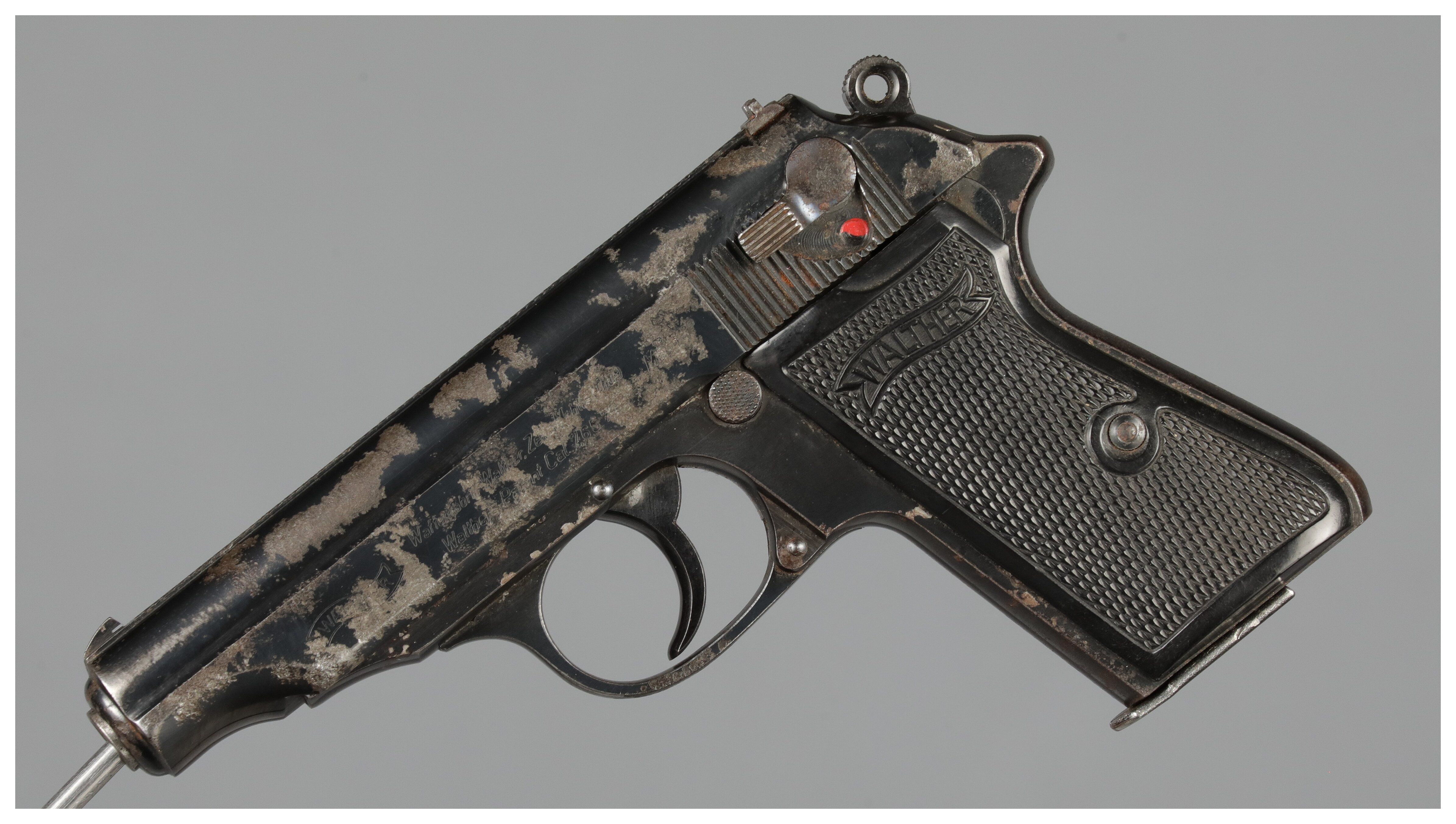 Pre-World War II German Walther Model PP Semi-Automatic Pistol | Rock ...