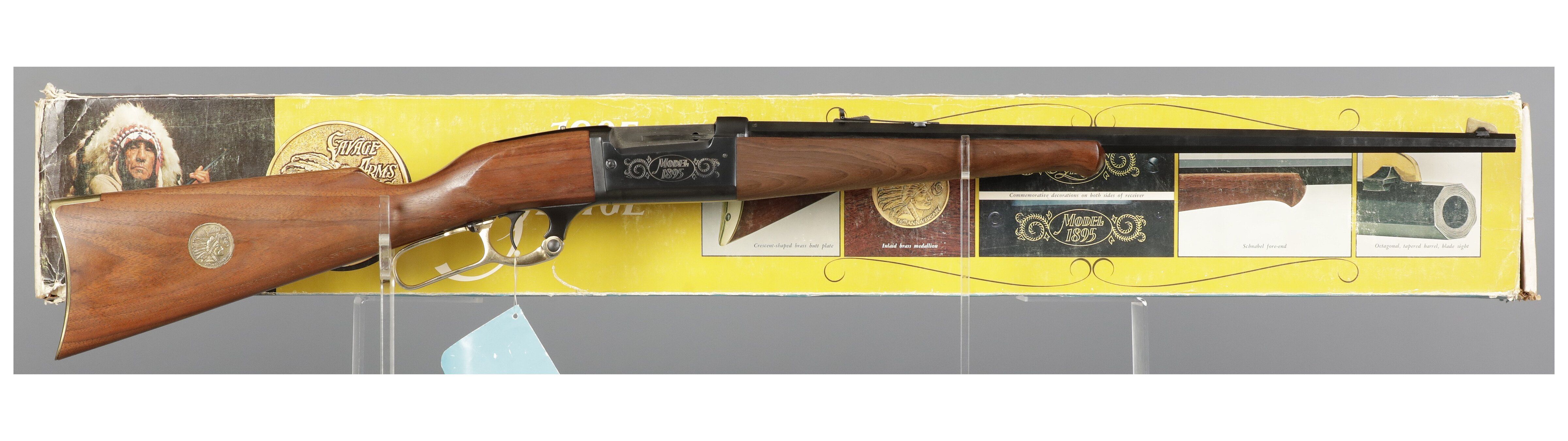 Savage Model 1895 75th Anniversary Lever Action Rifle with Box | Rock ...