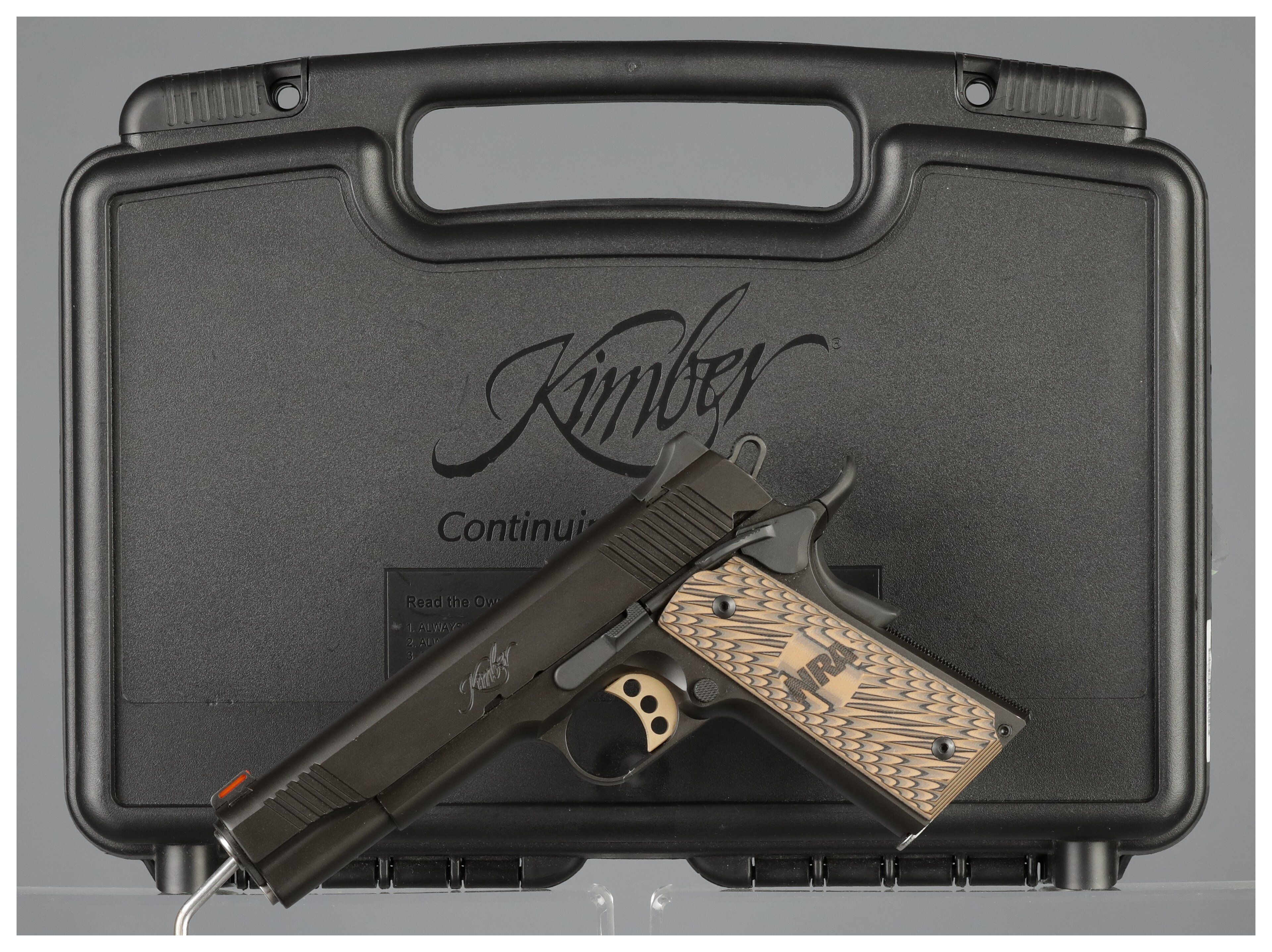 Kimber Custom II NRA Team 2A Semi-Automatic Pistol with Case | Rock ...