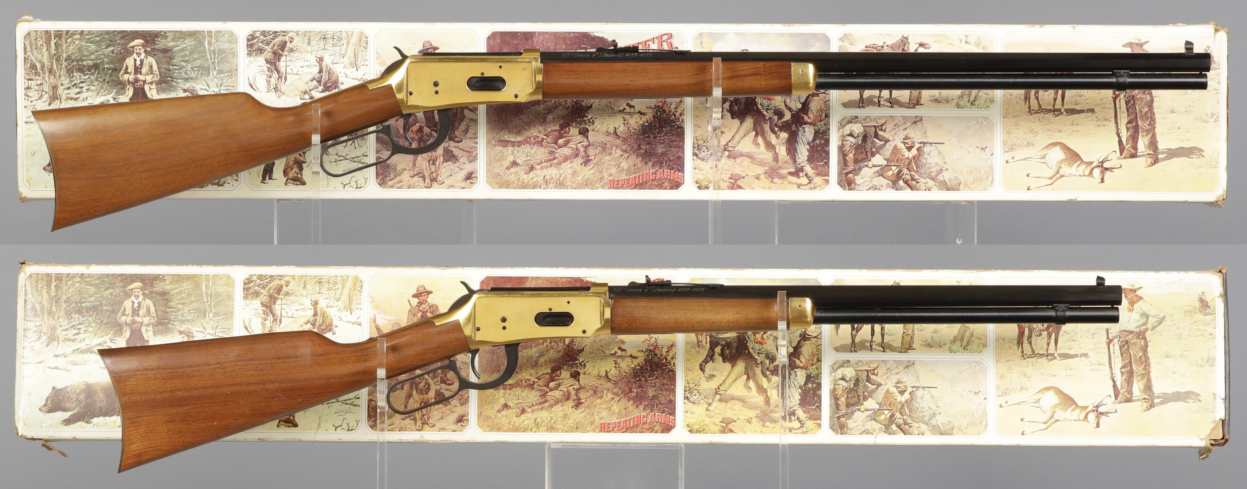 Consecutive Pair of Winchester Centennial '66 Rifles with Boxes | Rock ...
