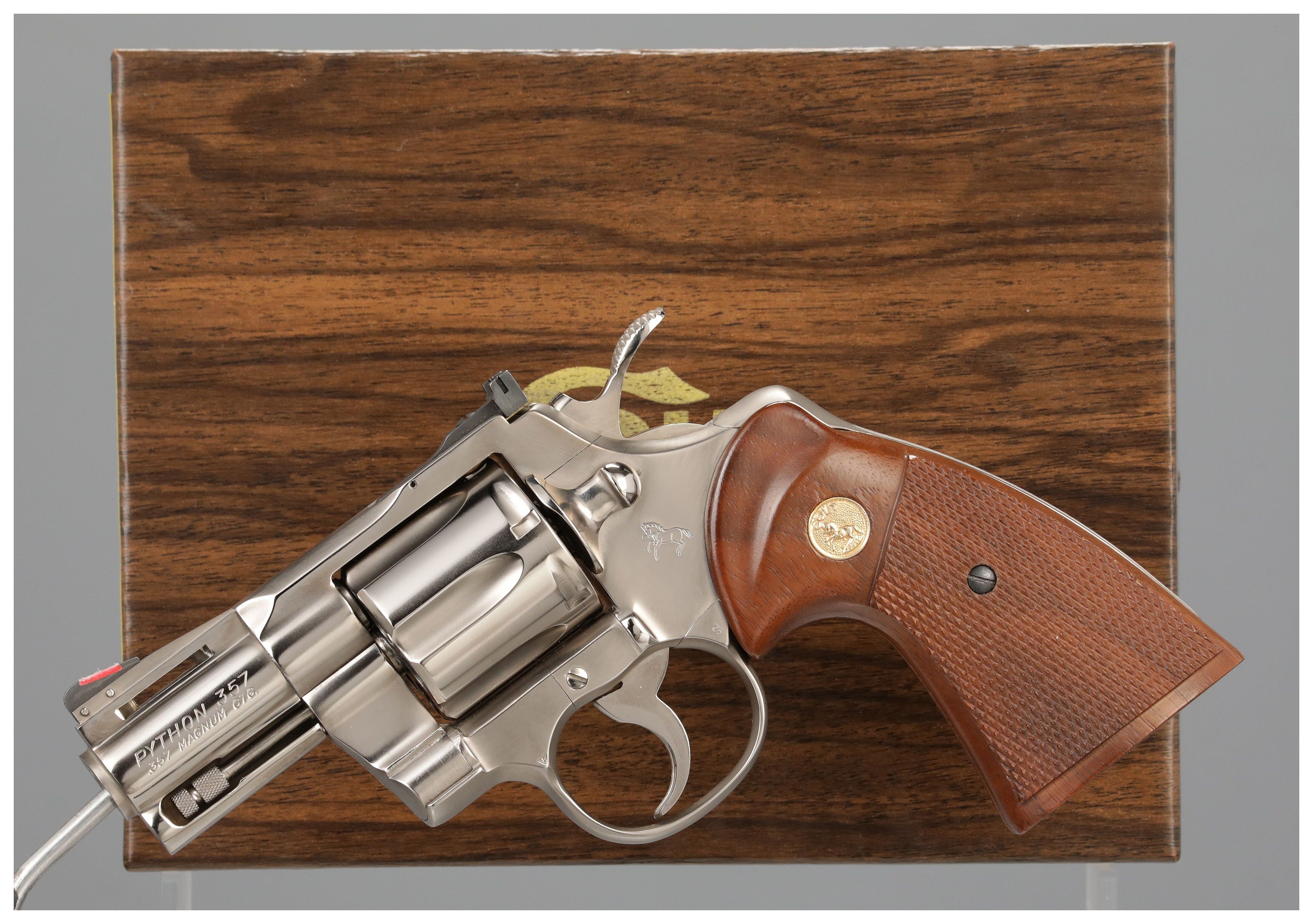 Colt Python Revolver with Desirable 2 1/2 Inch Barrel | Rock Island Auction
