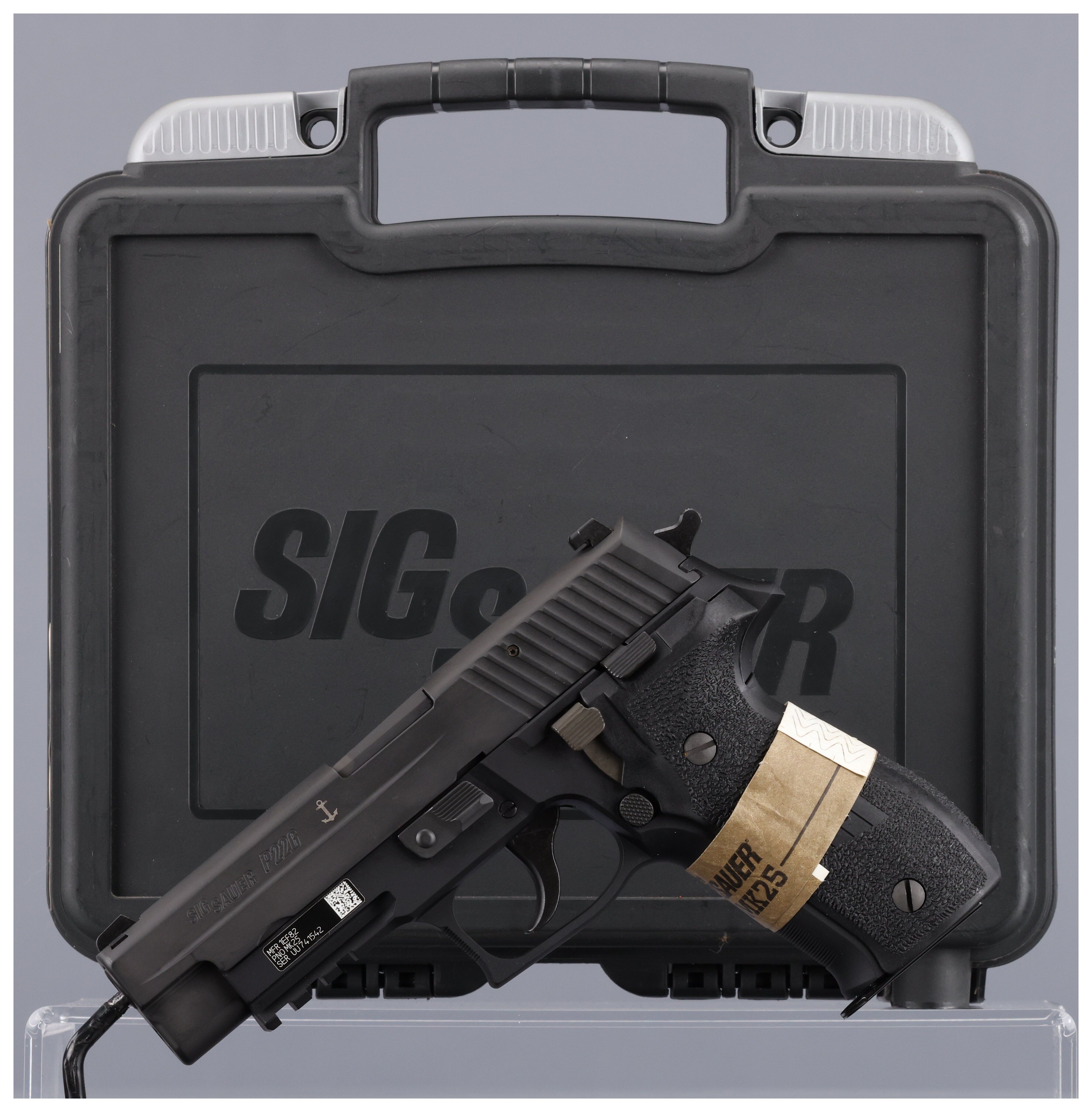 Sig Sauer P226 MK25 Navy Semi-Automatic Pistol with Case | Rock Island ...
