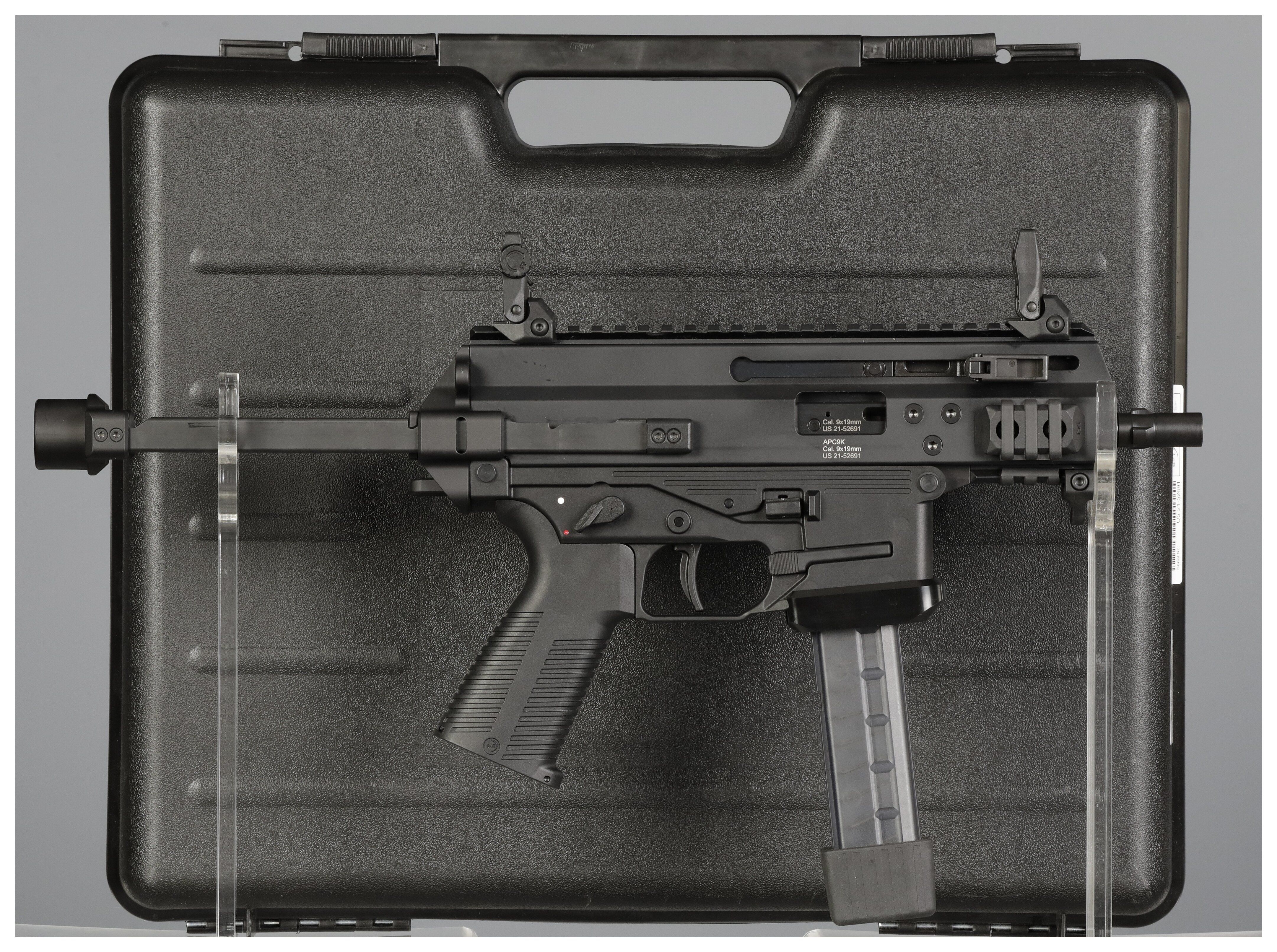 Swiss B&T APC9K Pro Semi-Automatic Pistol with Case | Rock Island Auction