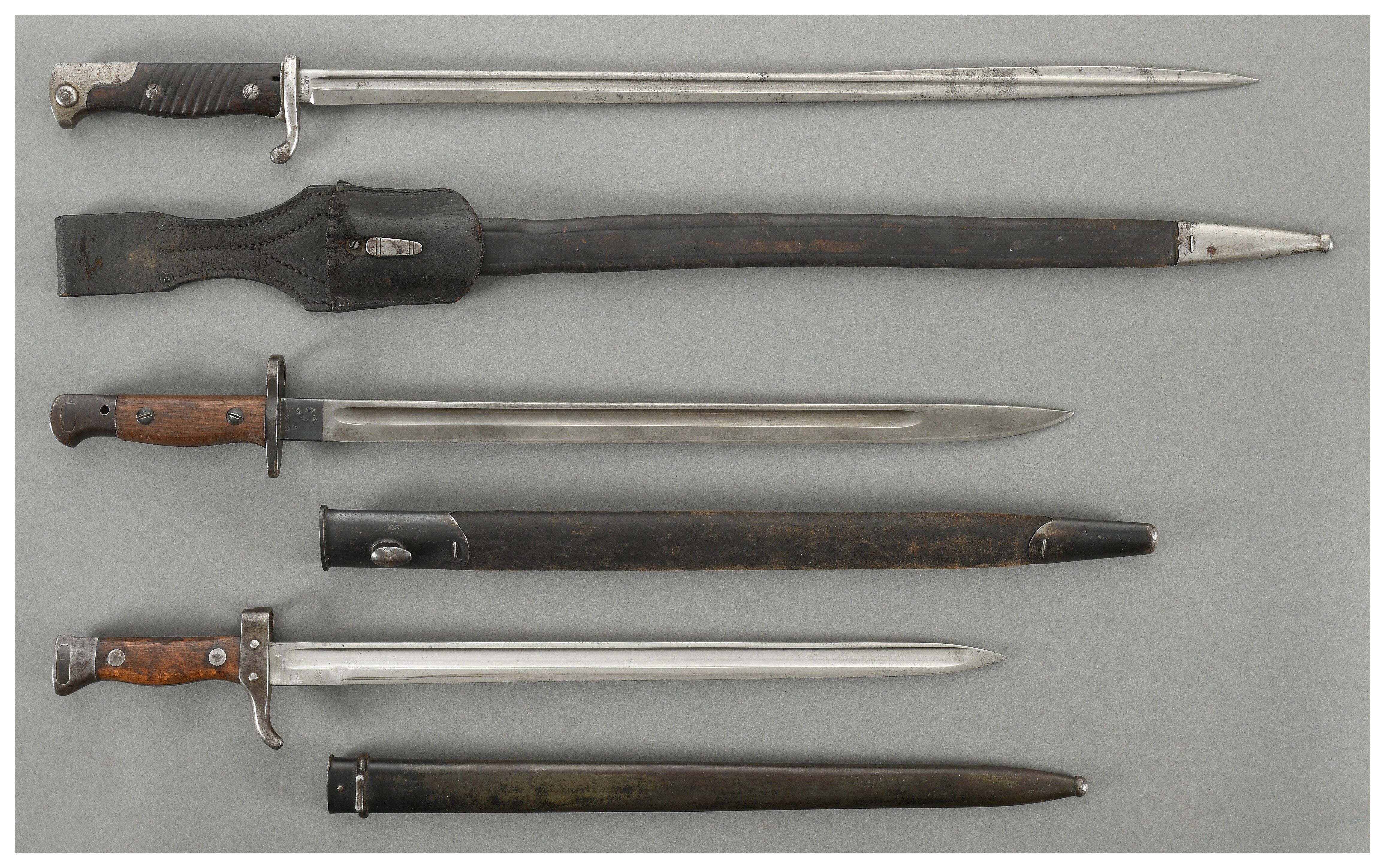 Three European Bayonets | Rock Island Auction