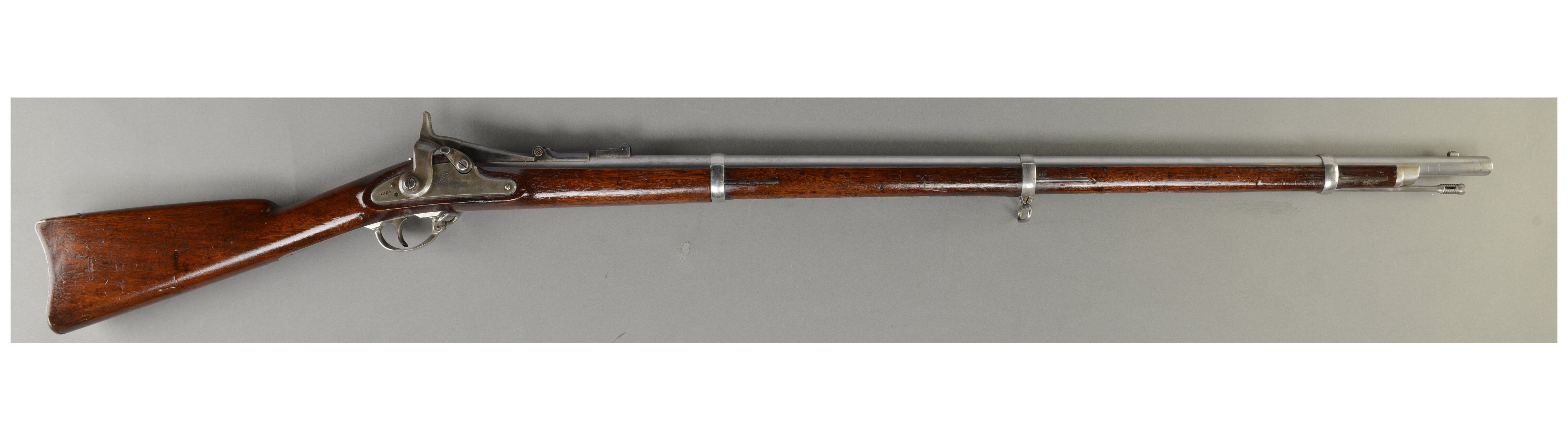 U.S. Springfield Model 1866 Allin Conversion Trapdoor Rifle | Rock ...