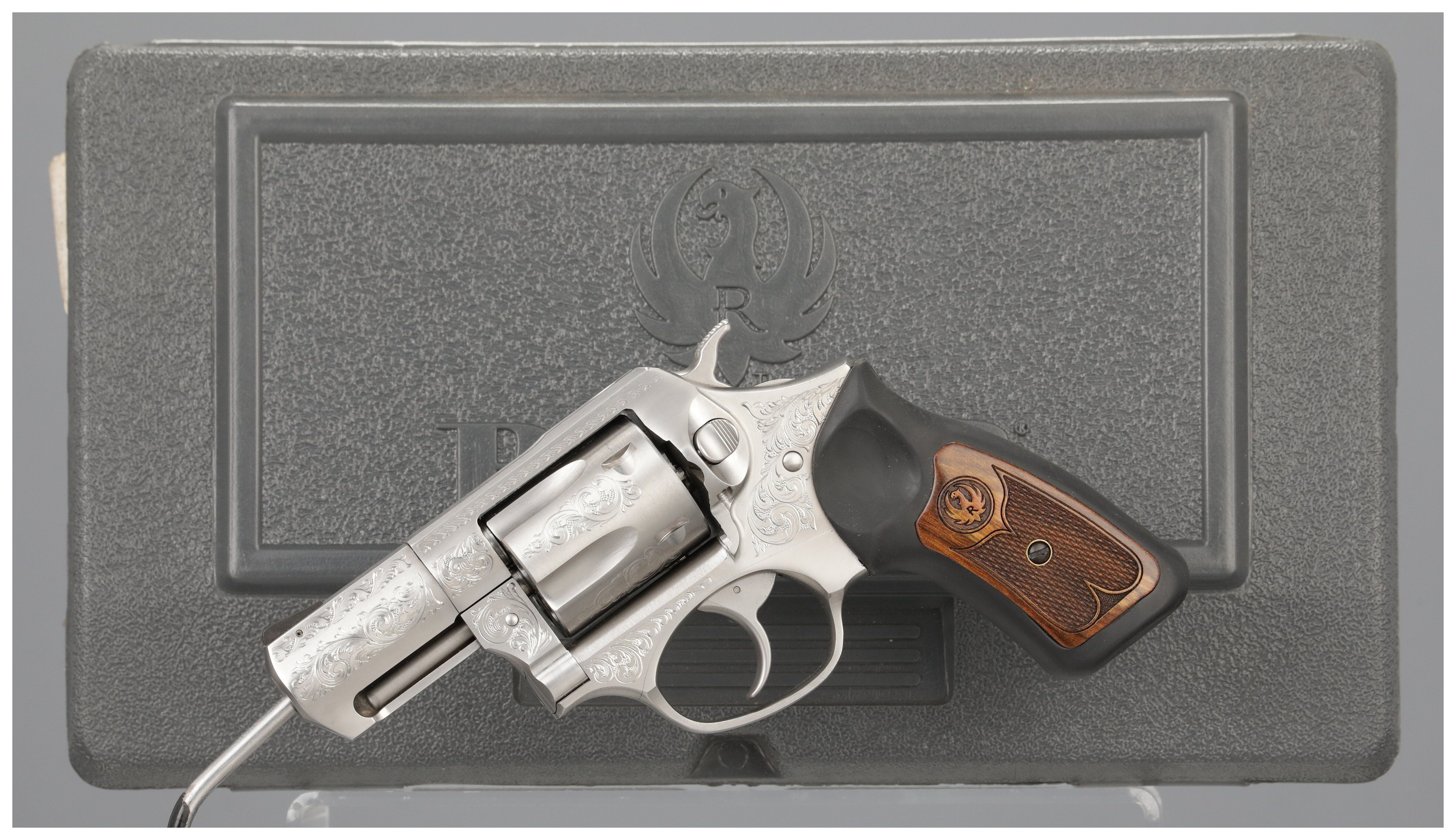 Engraved Ruger Talo Exclusive SP101 Deluxe Revolver with Case | Rock ...