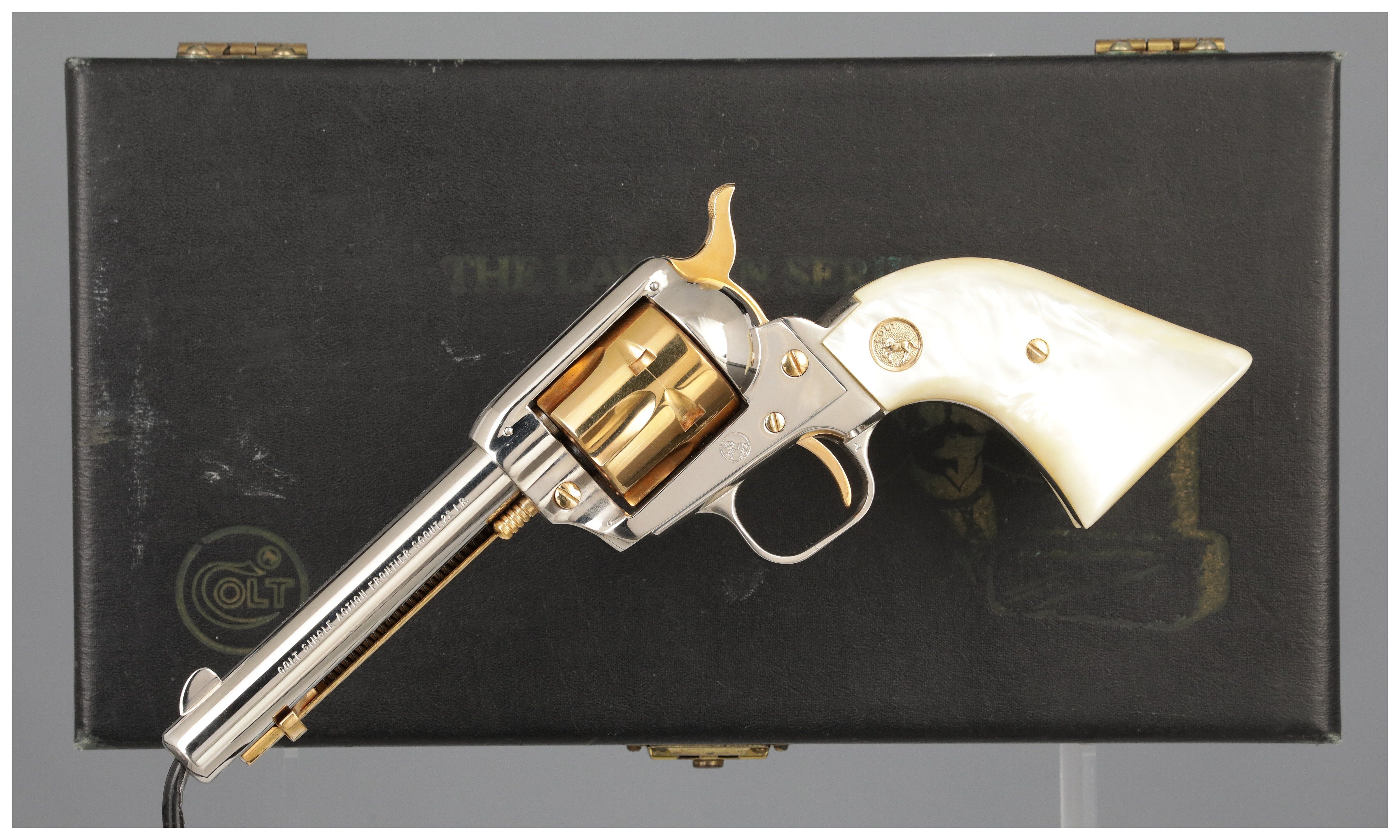 Colt Frontier Scout Lawmen Series Pat Garrett Revolver | Rock Island ...