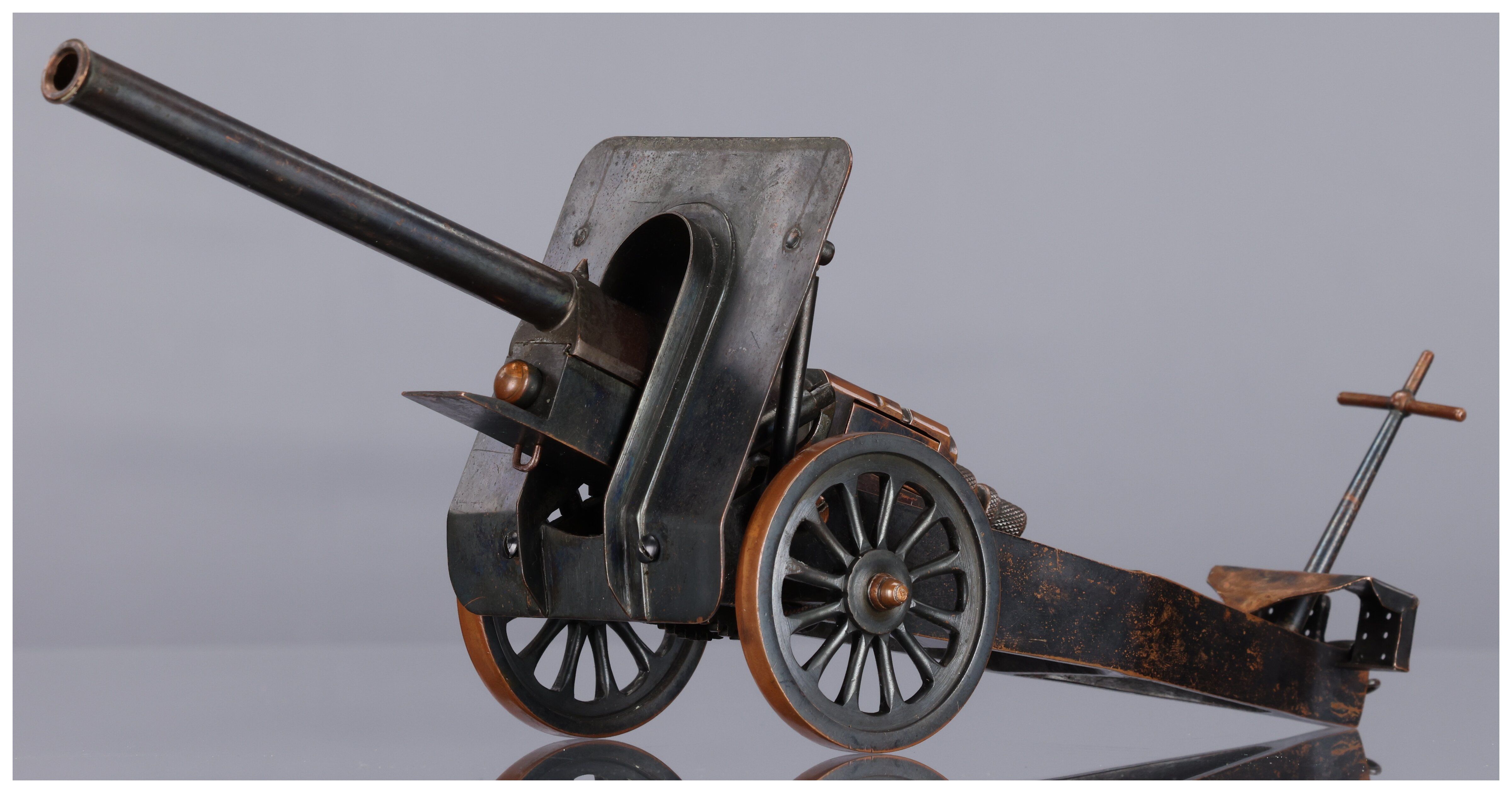 Functional Scale Model Breech Loading Field Gun | Rock Island Auction