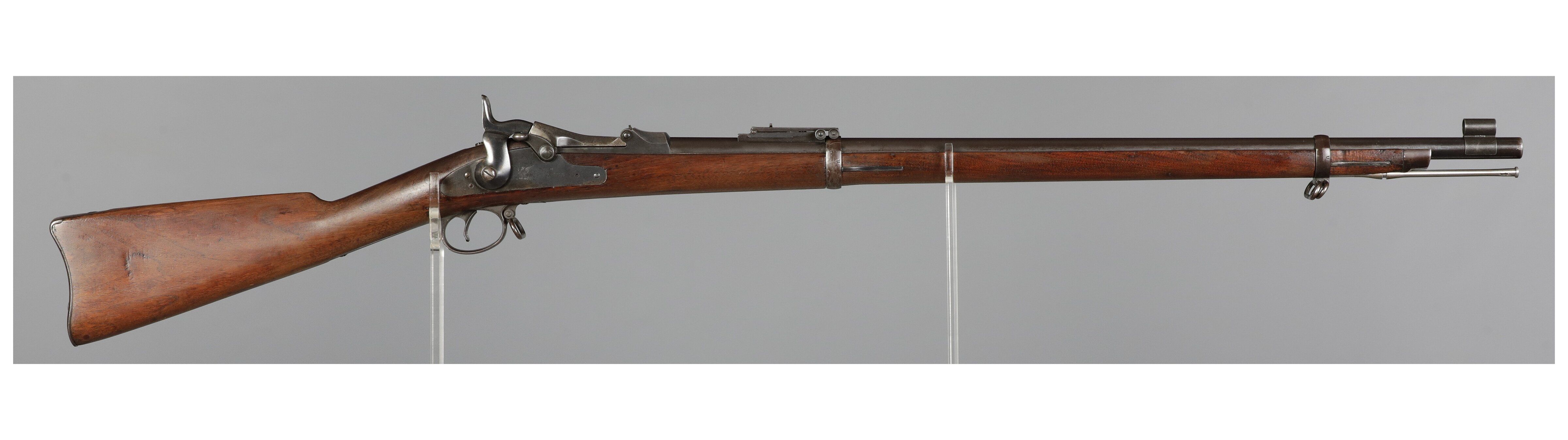 Cadet Length U.S. Springfield Armory Model 1884 Trapdoor Rifle | Rock ...