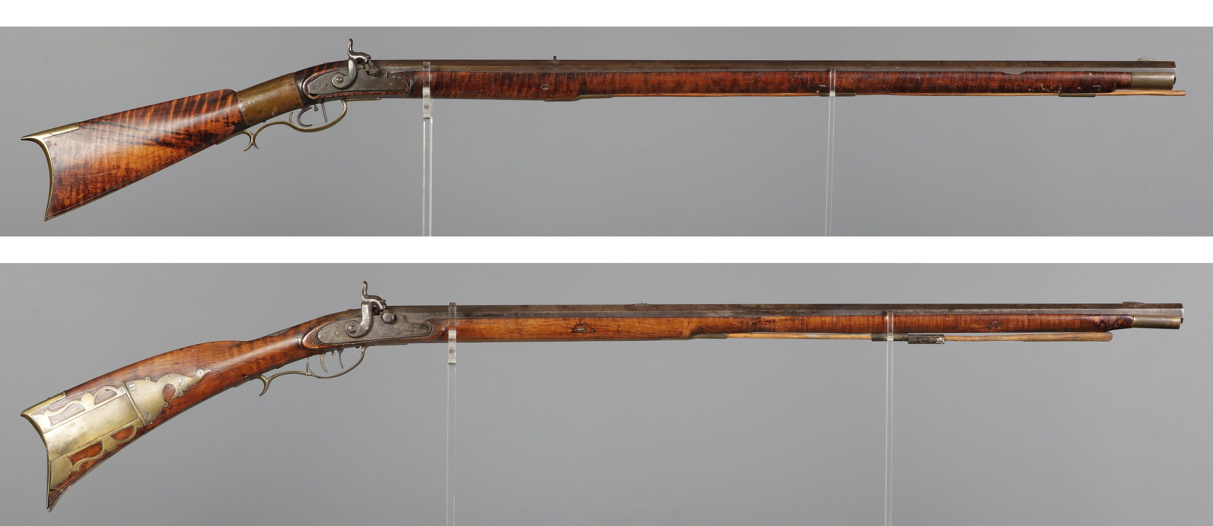 Two American Percussion Rifles | Rock Island Auction