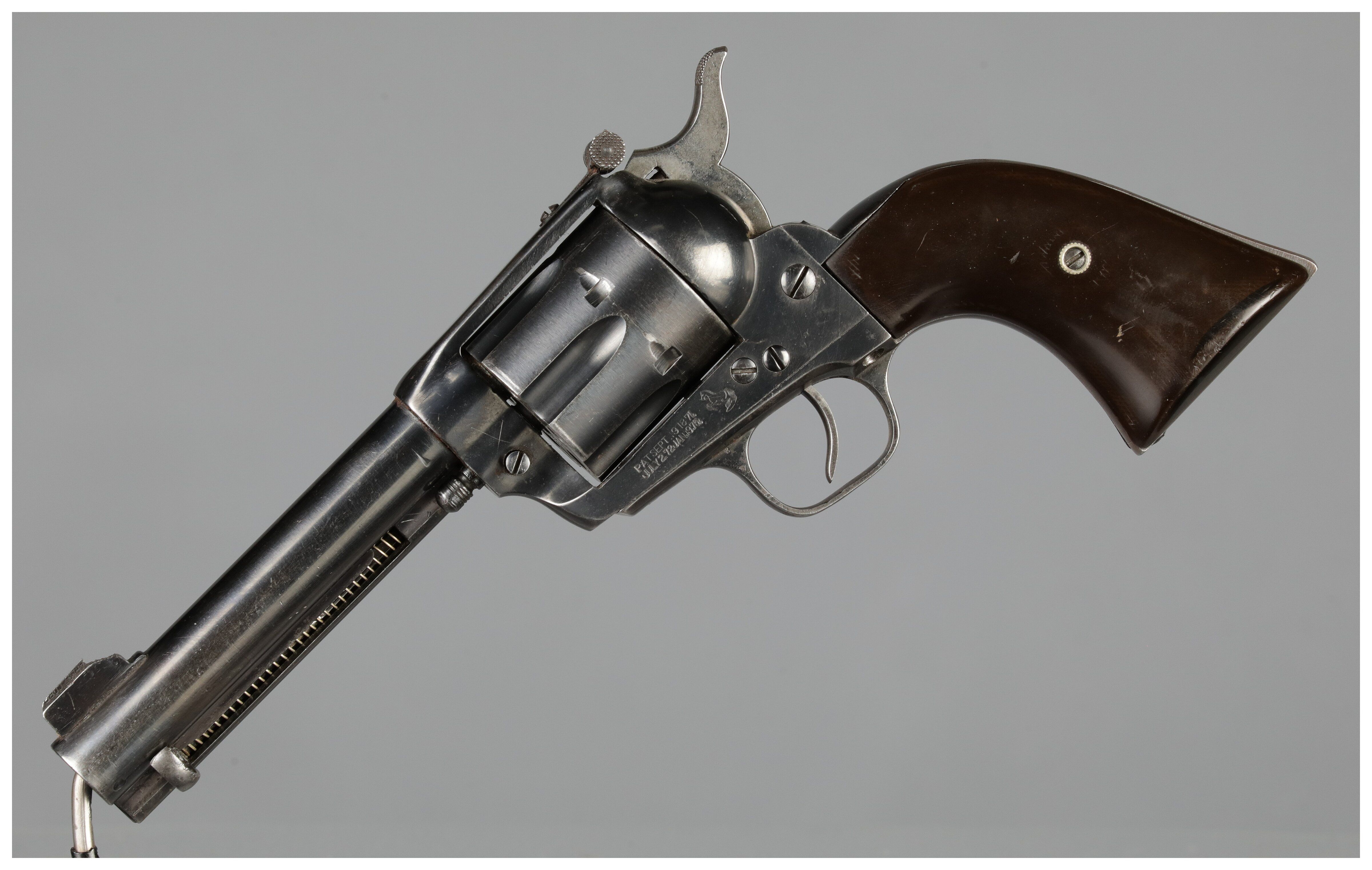 Colt 1st Gen Single Action Army Converted to .22 Rimfire | Rock Island ...