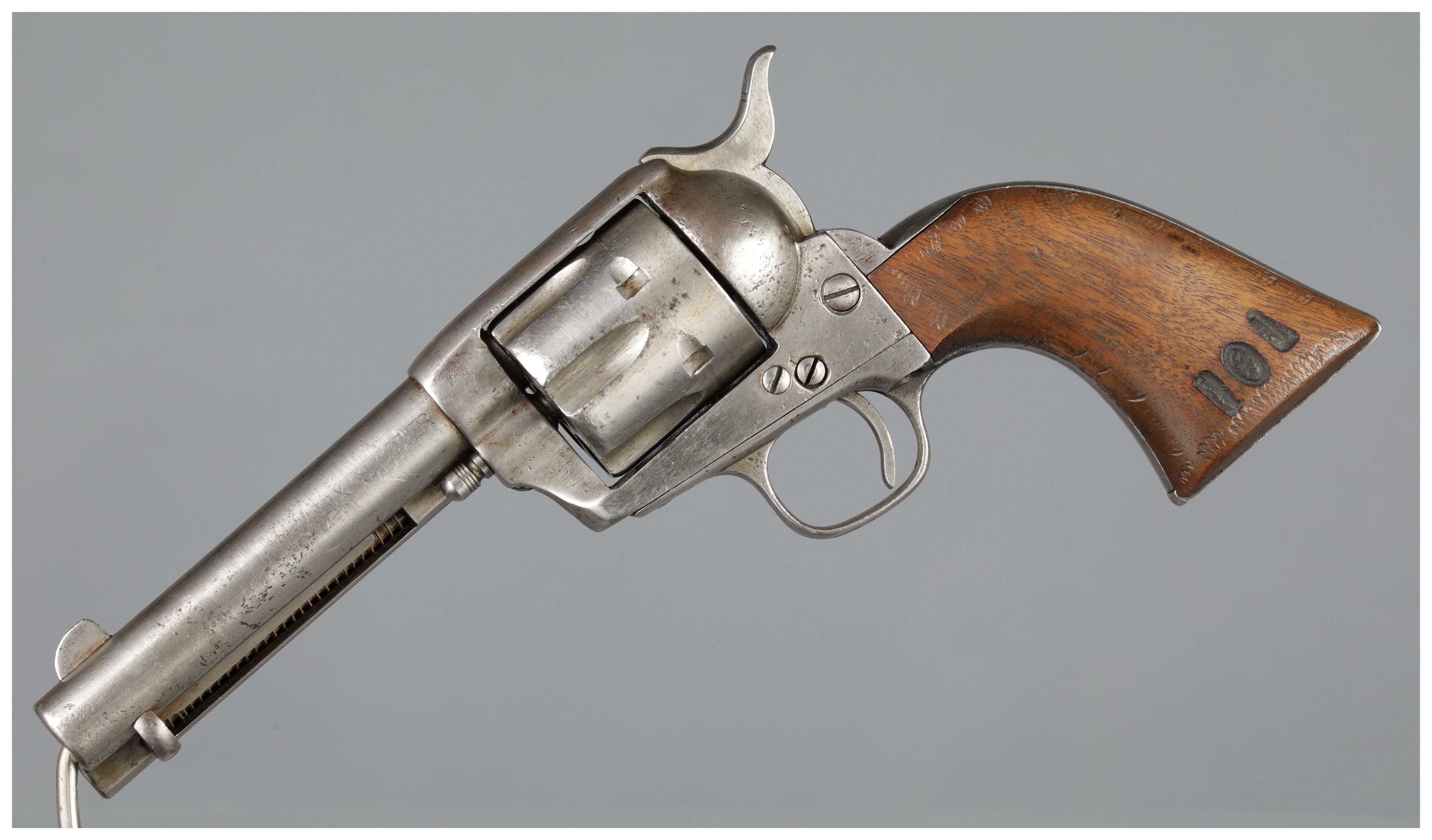 Antique Colt Frontier Six Shooter Single Action Army Revolver | Rock ...