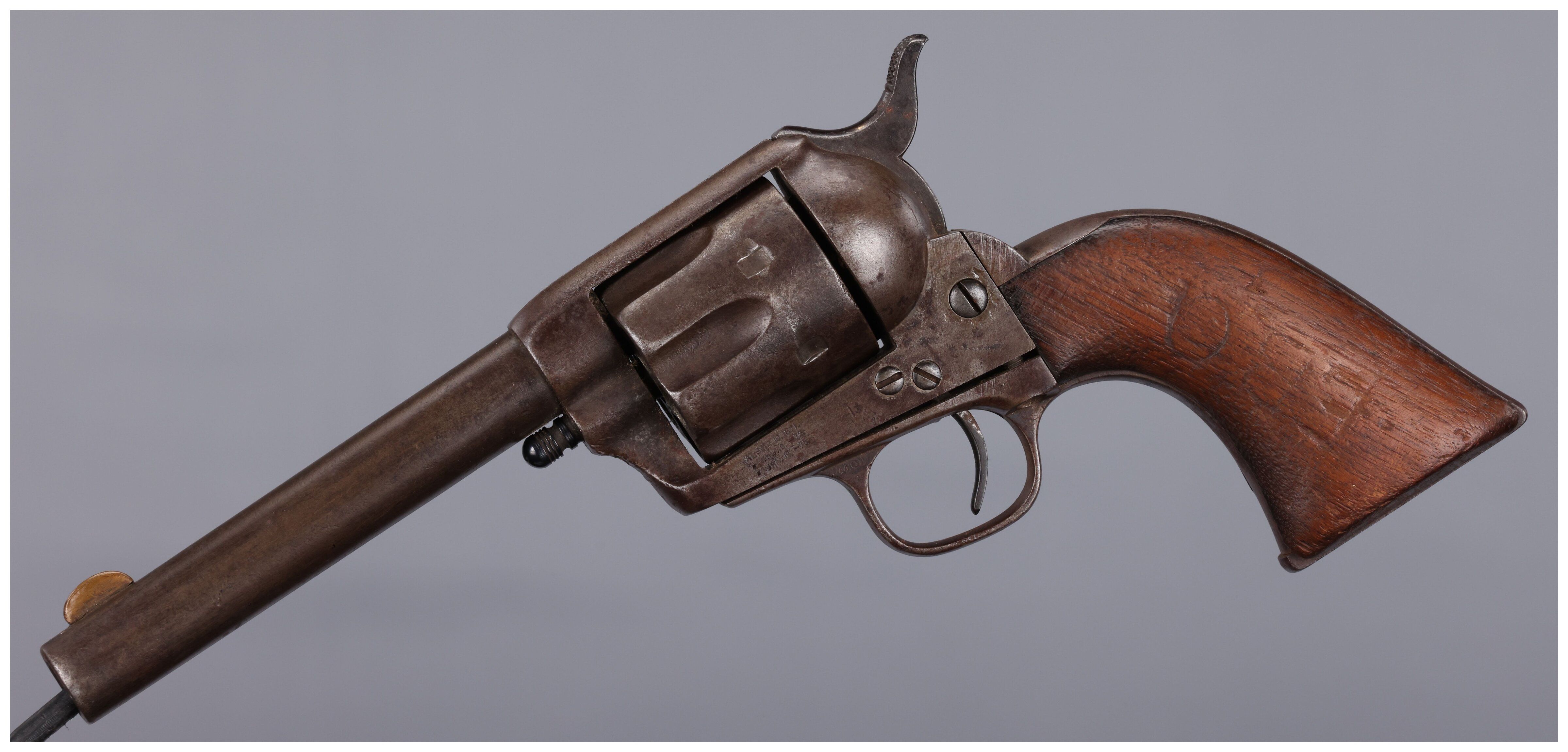 Sheriff's Model Configured Colt Single Action Army Revolver | Rock ...