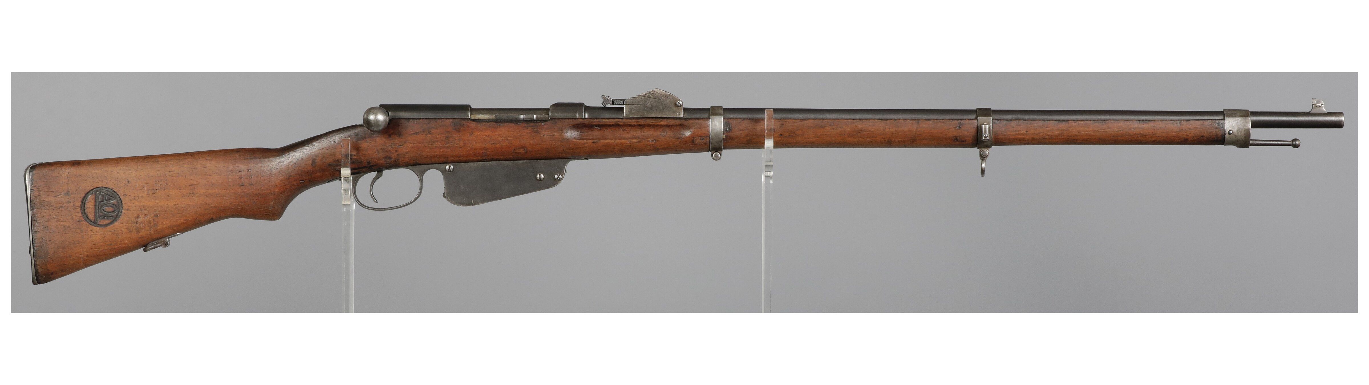 Austro-Hungarian Steyr Model 1888/90 Bolt Action Rifle | Rock Island ...
