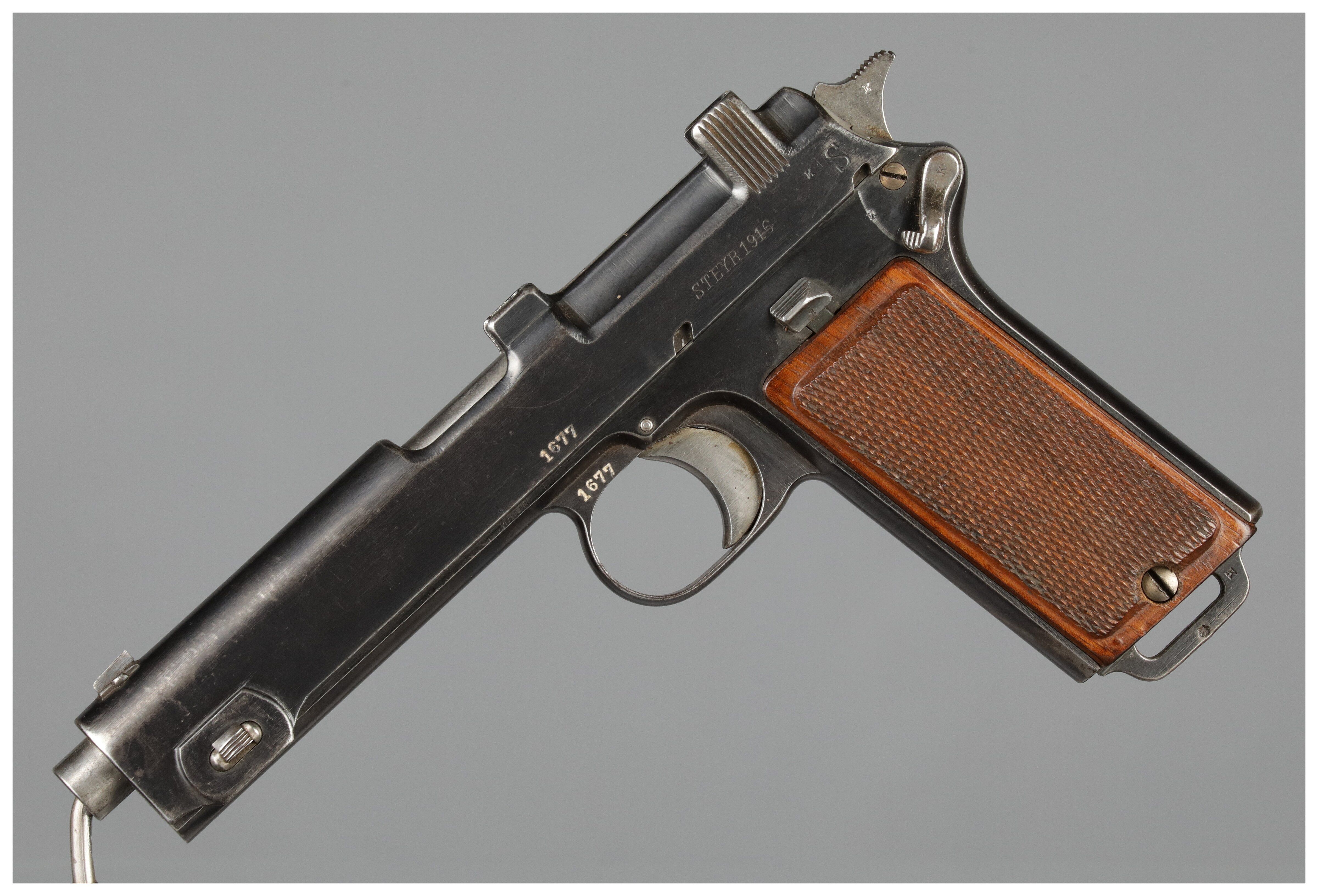 Steyr Model 1912 Semi-Automatic Pistol | Rock Island Auction