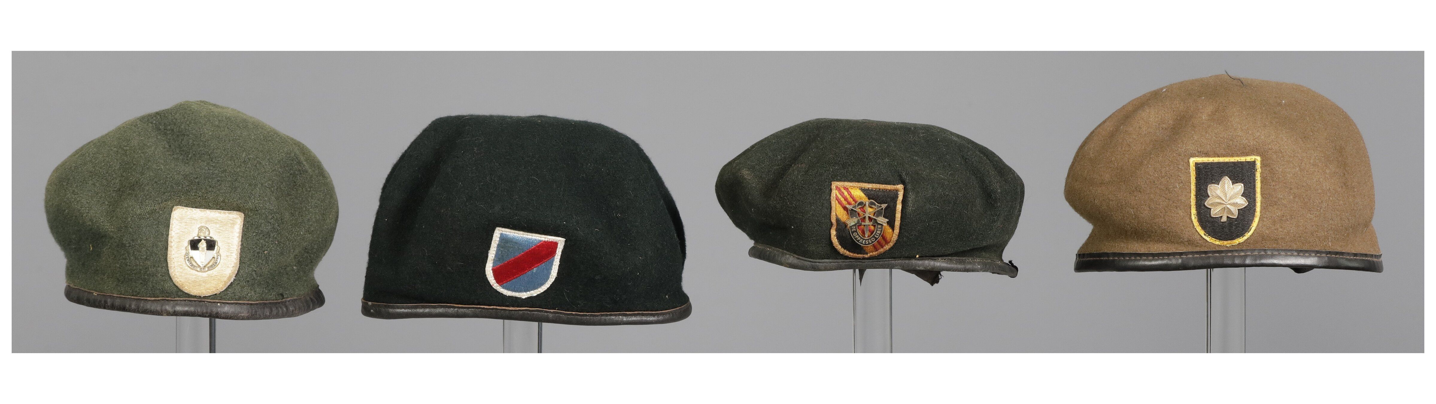 Four U.S. Special Forces Berets | Rock Island Auction