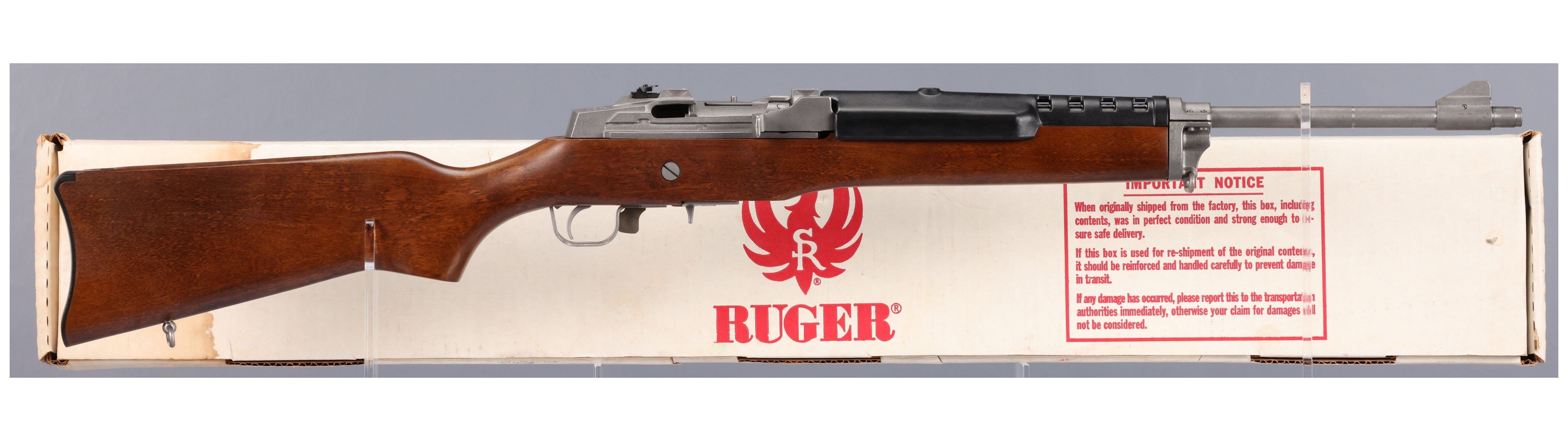 Ruger Mini-14 Semi-Automatic Ranch Rifle with Box | Rock Island Auction