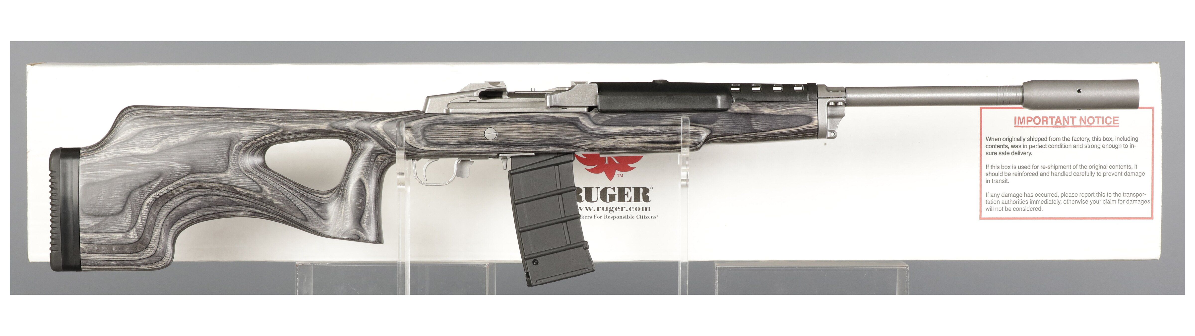 Ruger Mini-14 Target Ranch Semi-Automatic Rifle with Box | Rock Island ...