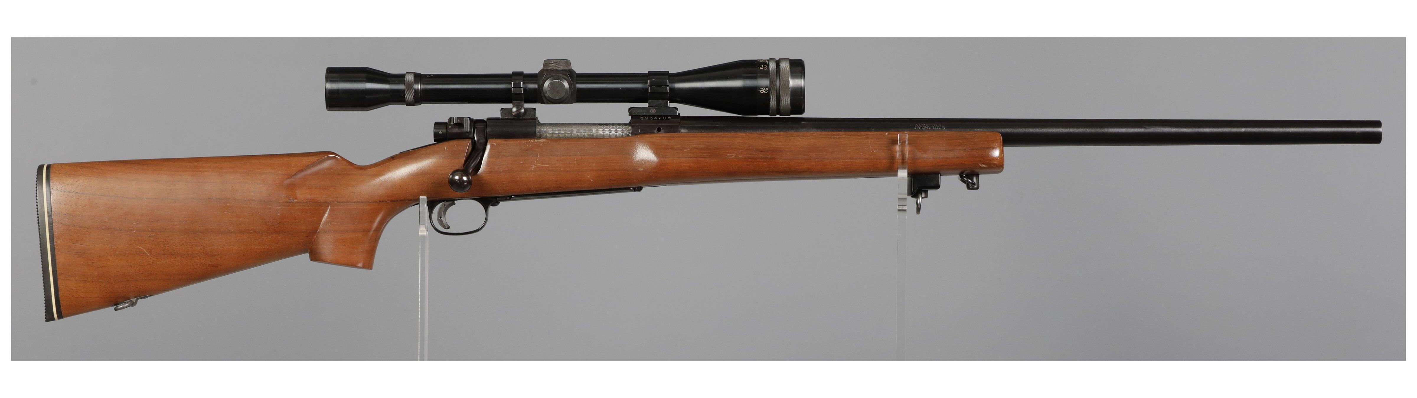 Winchester Model 70 Bolt Action Target Rifle with Scope | Rock Island ...