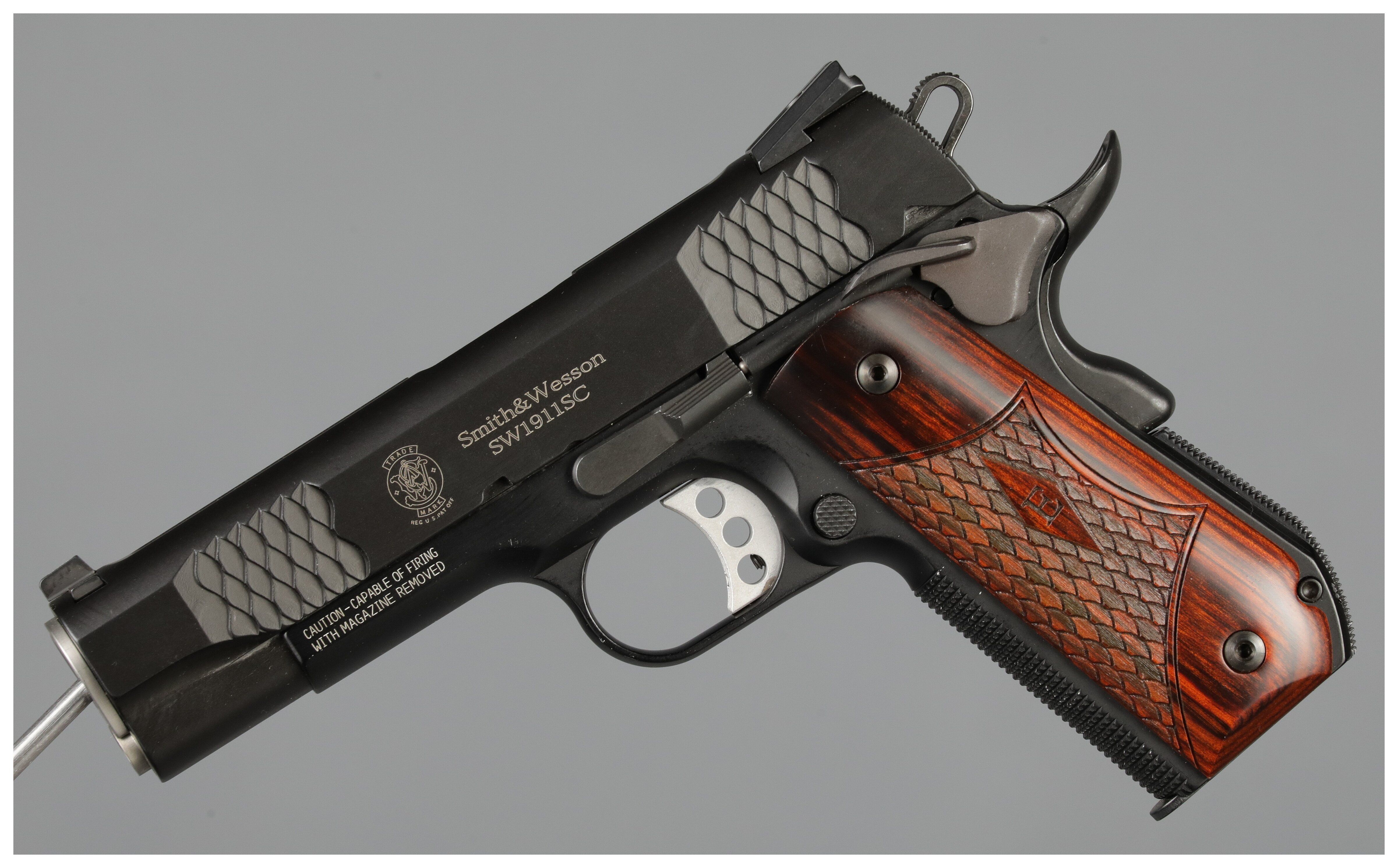 Smith & Wesson Model SW1911SC E-Series Semi-Automatic Pistol | Rock ...