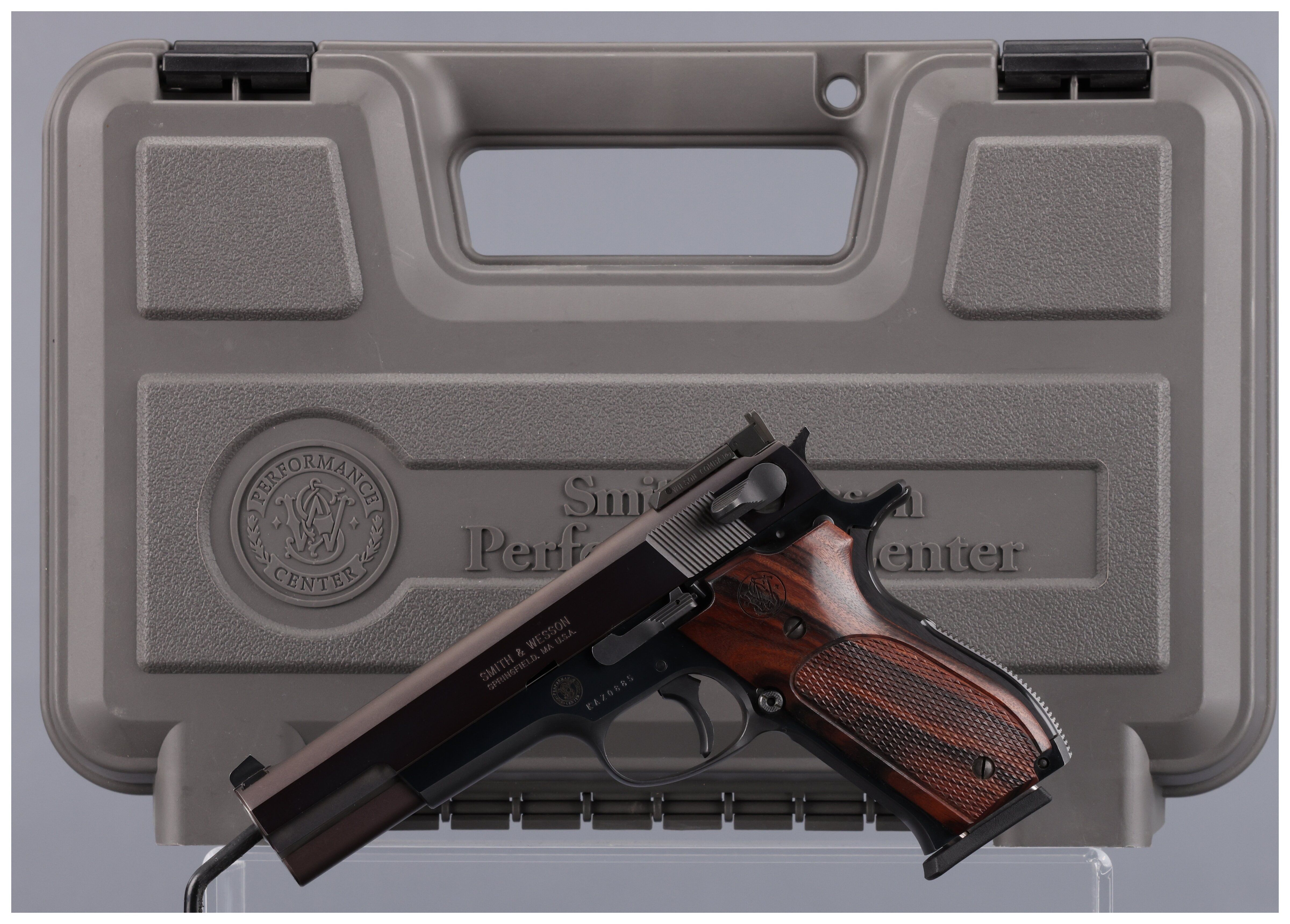 Smith & Wesson Model 952-1 Semi-Automatic Pistol with Case | Rock ...
