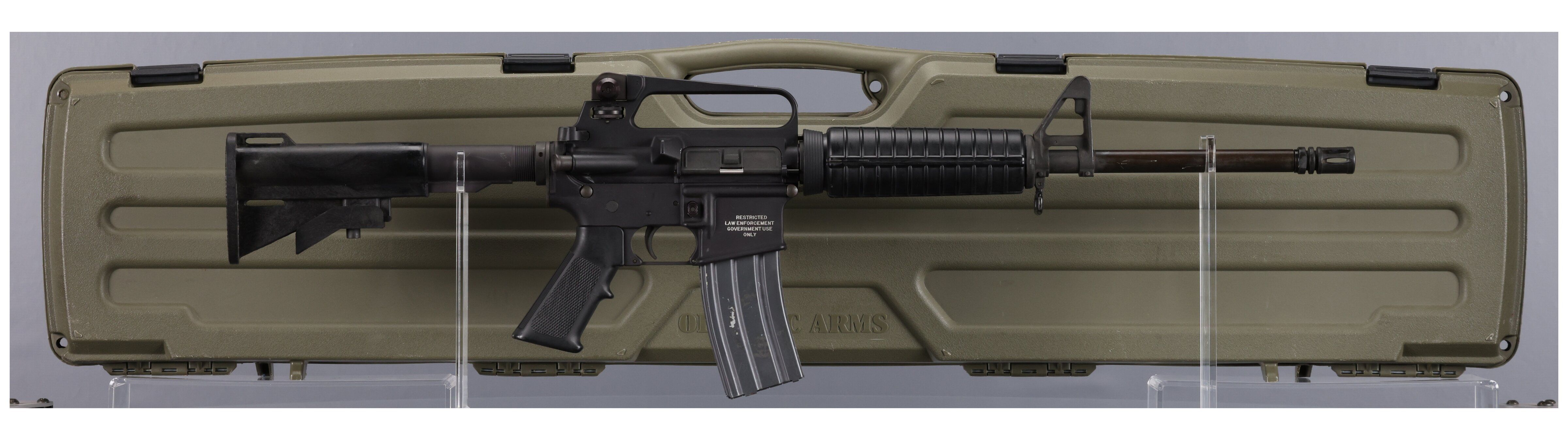 Olympic Arms Model PCR Semi-Automatic Rifle with Case | Rock Island Auction