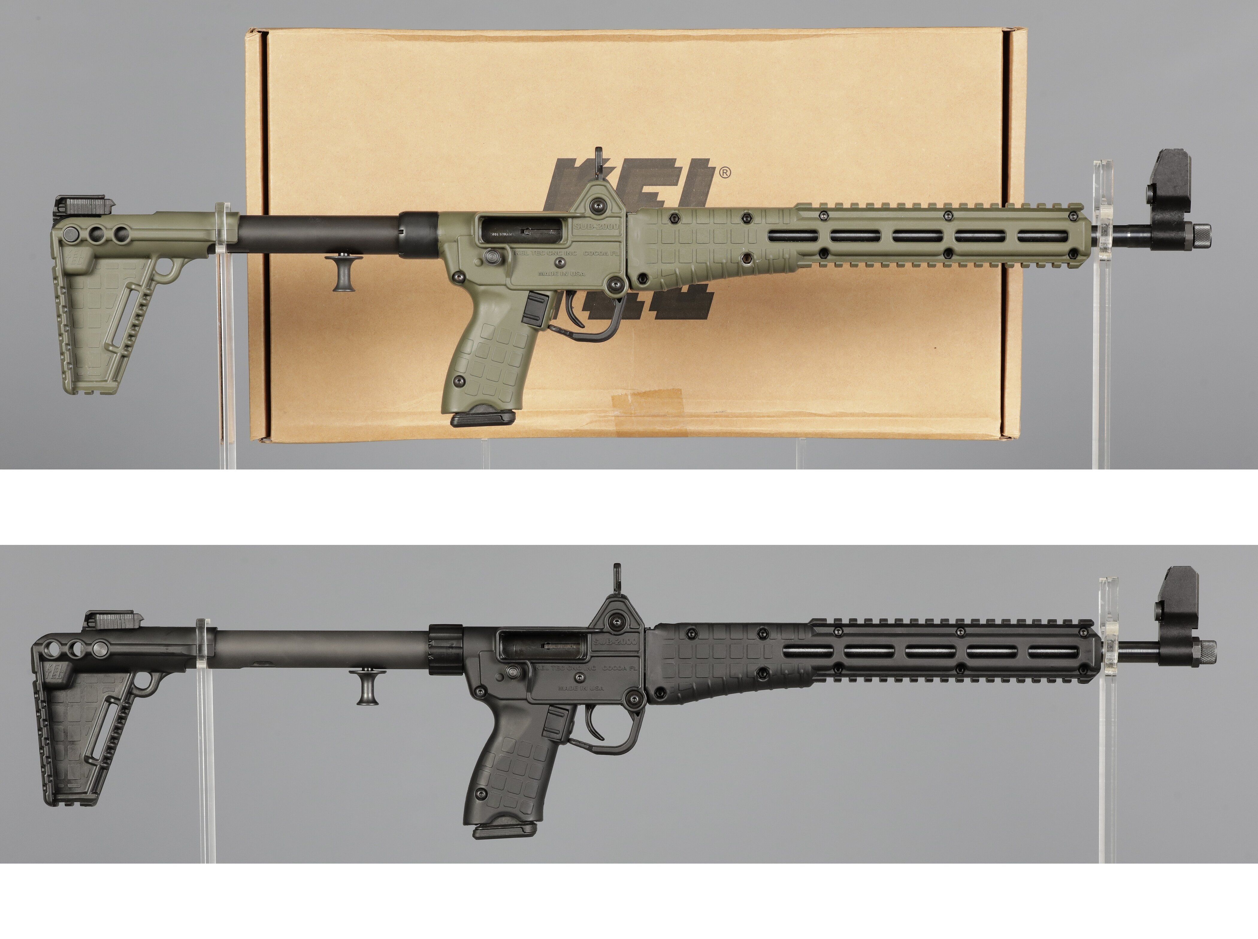 Two Kel-Tec Sub-2000 Semi-Automatic Rifles | Rock Island Auction
