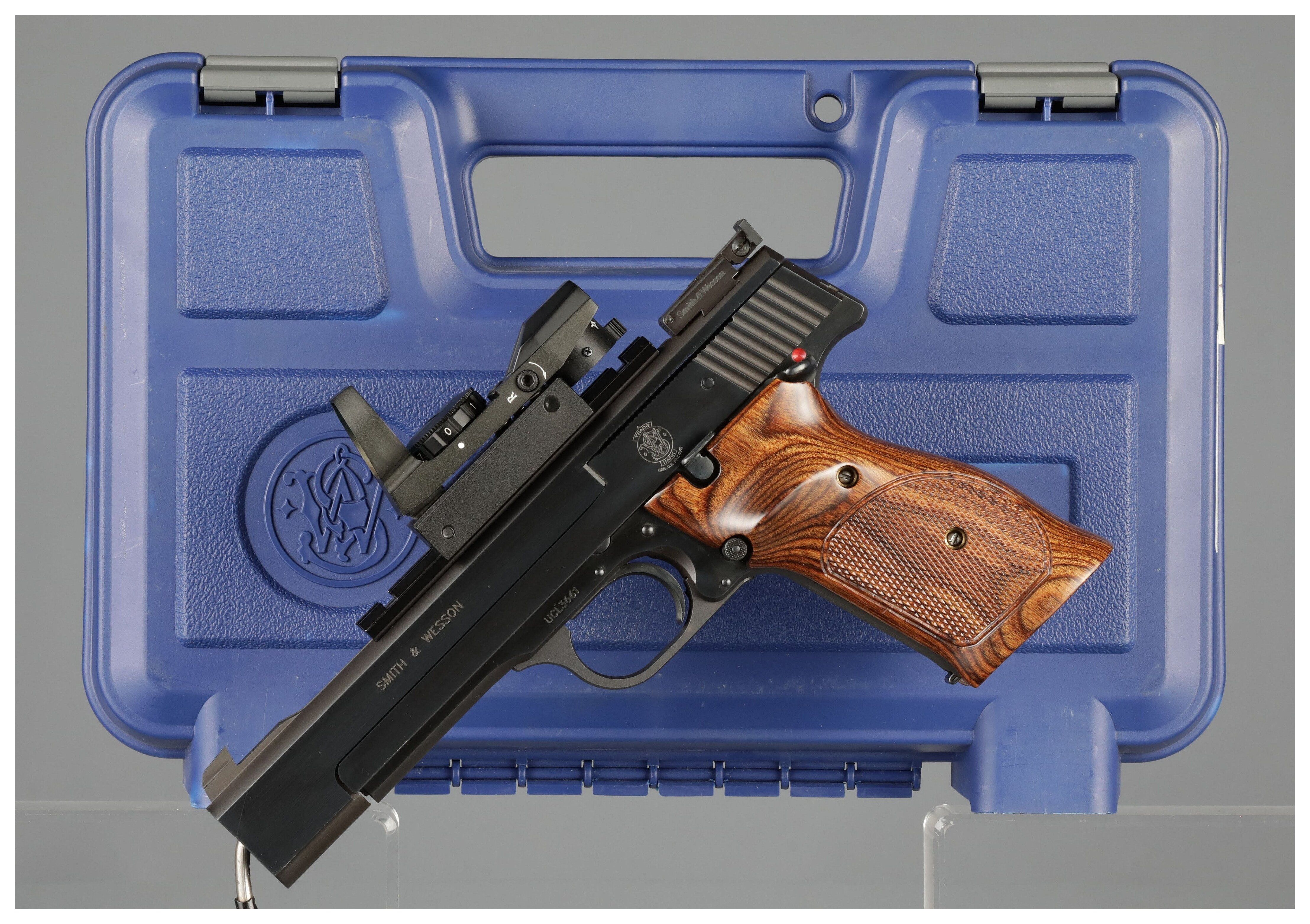 Smith & Wesson Model 41 Semi-Automatic Pistol with Case | Rock Island ...
