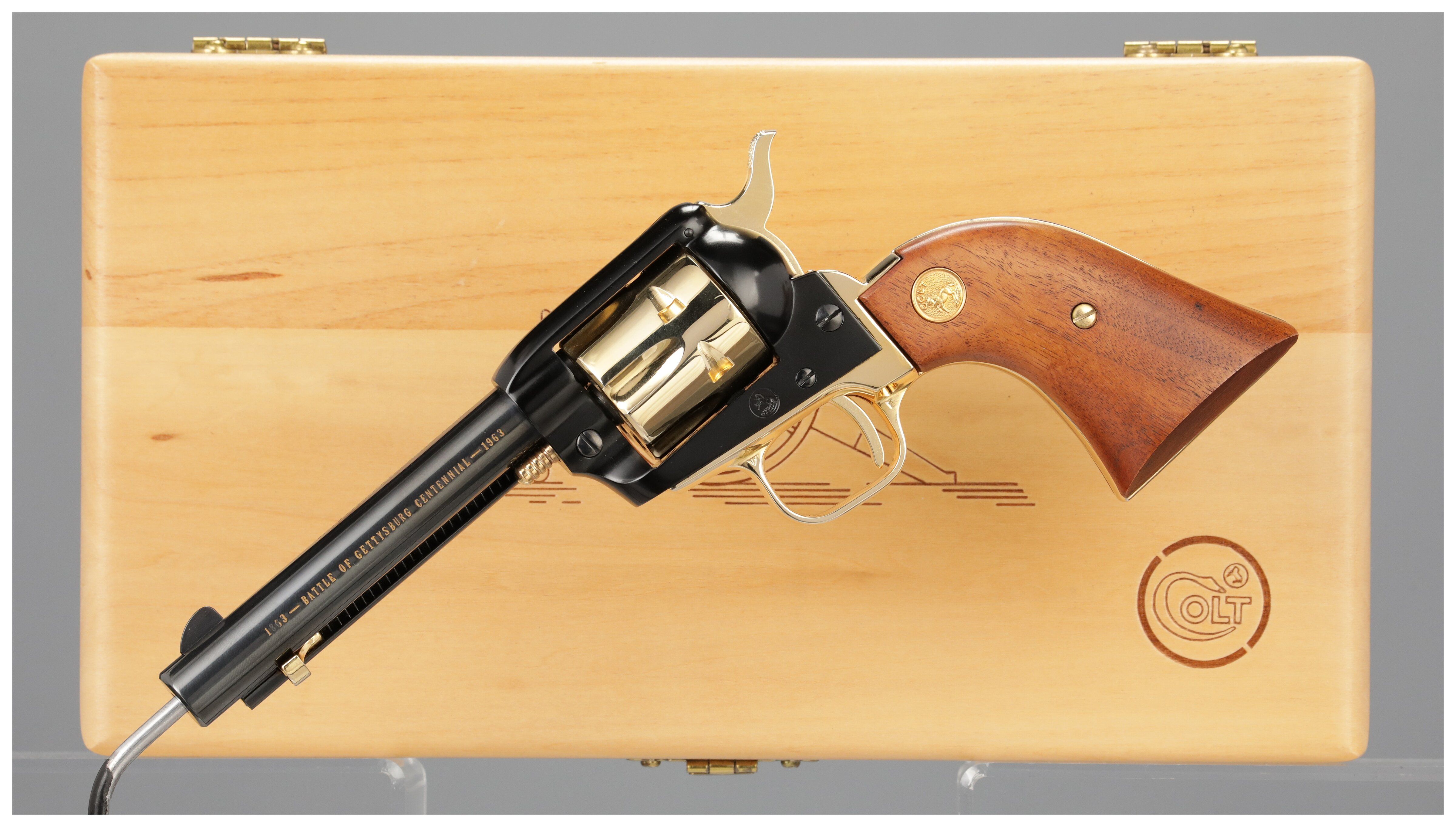 Colt Battle of Gettysburg Centennial Frontier Scout Revolver | Rock ...