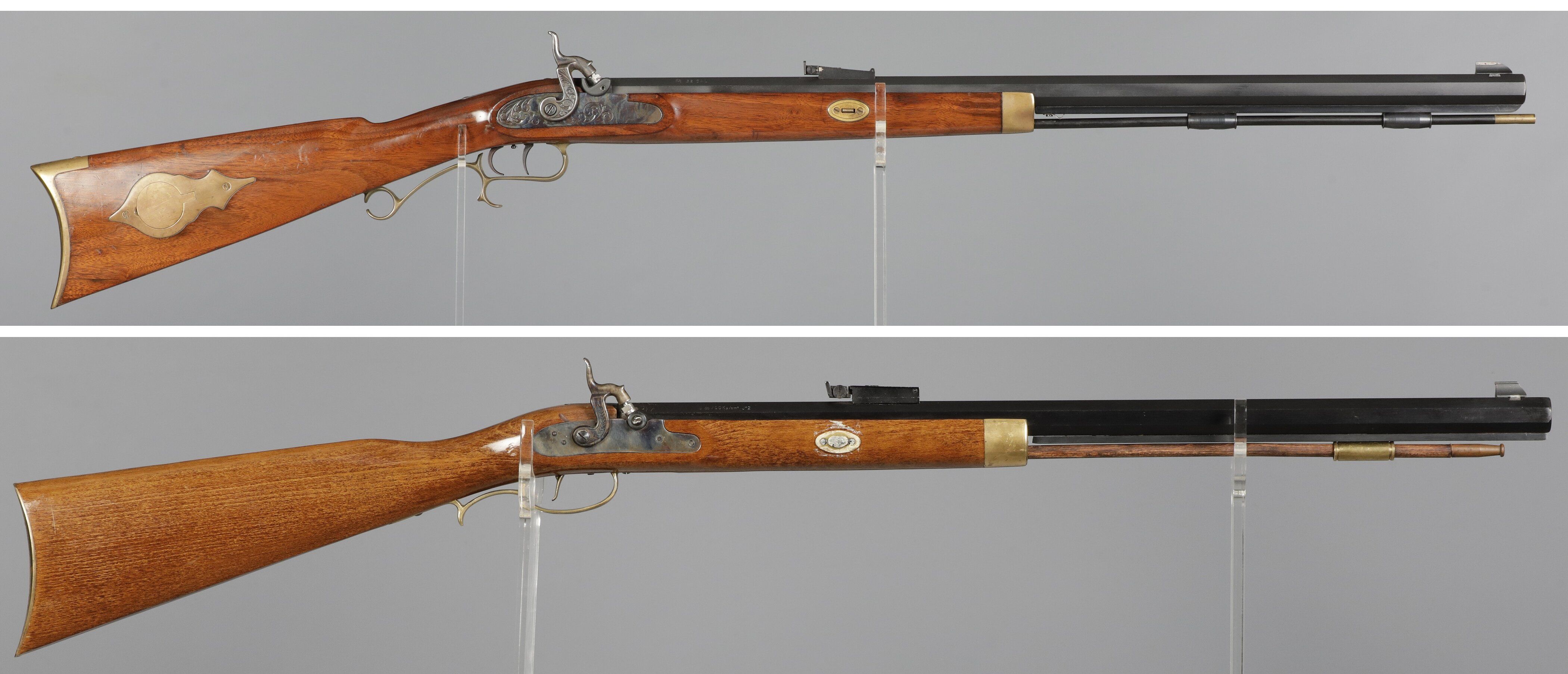 Two Contemporary Percussion Rifles | Rock Island Auction