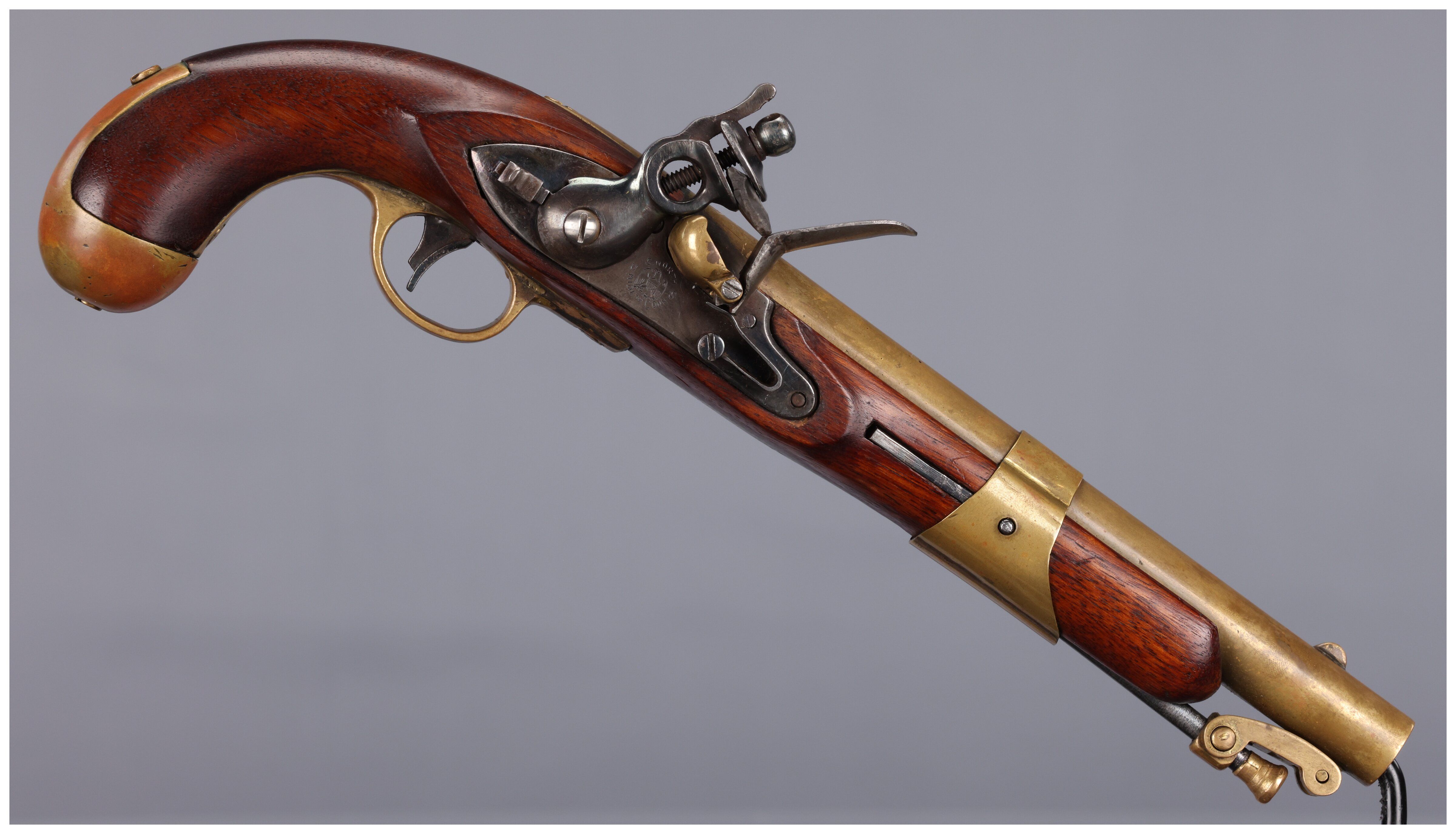 Miniature Copy of a S. North Model 1819 Flintlock Pistol | Rock Island ...