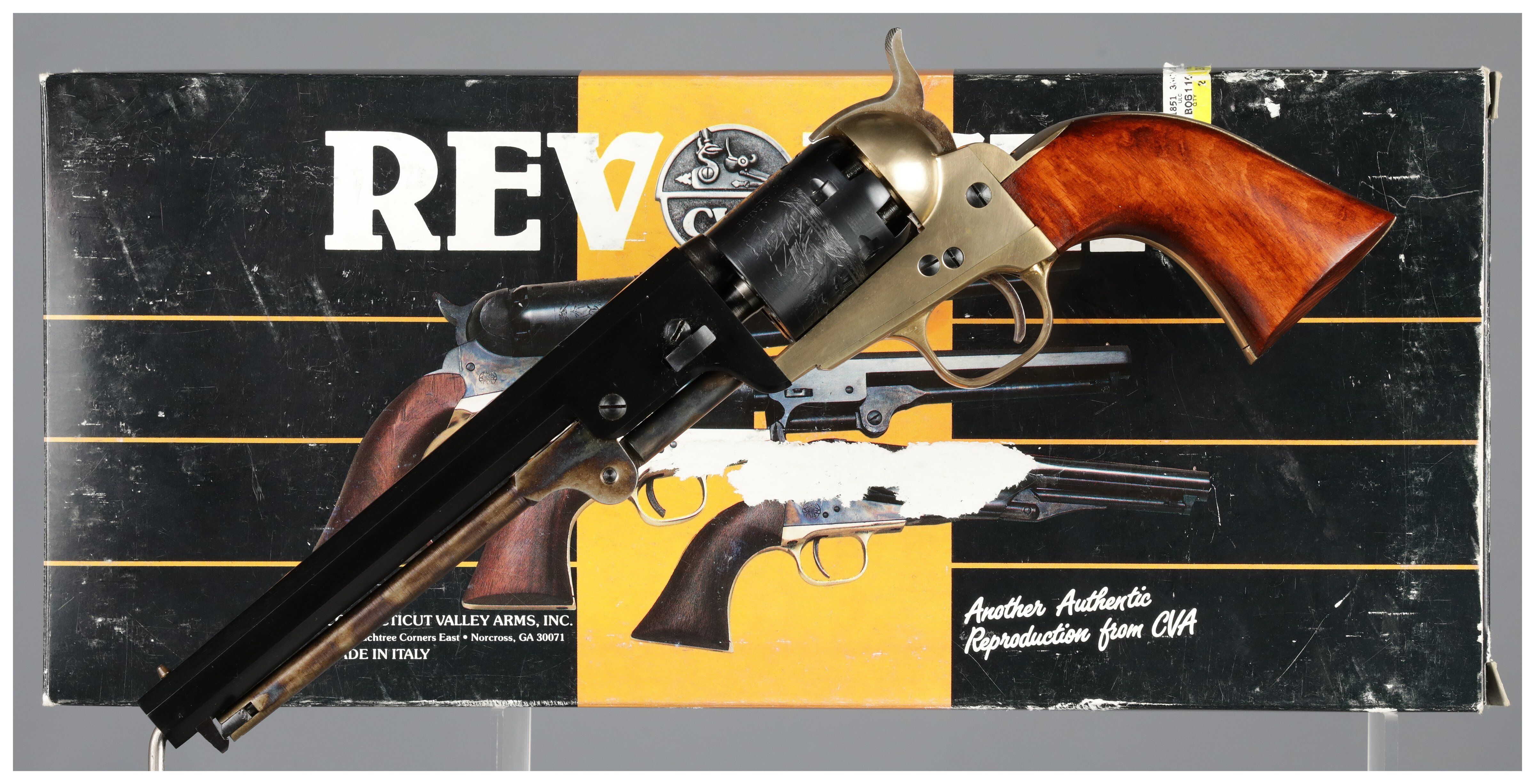 Armi San Marco/CVA Model 1851 Navy Percussion Revolver with Box | Rock ...
