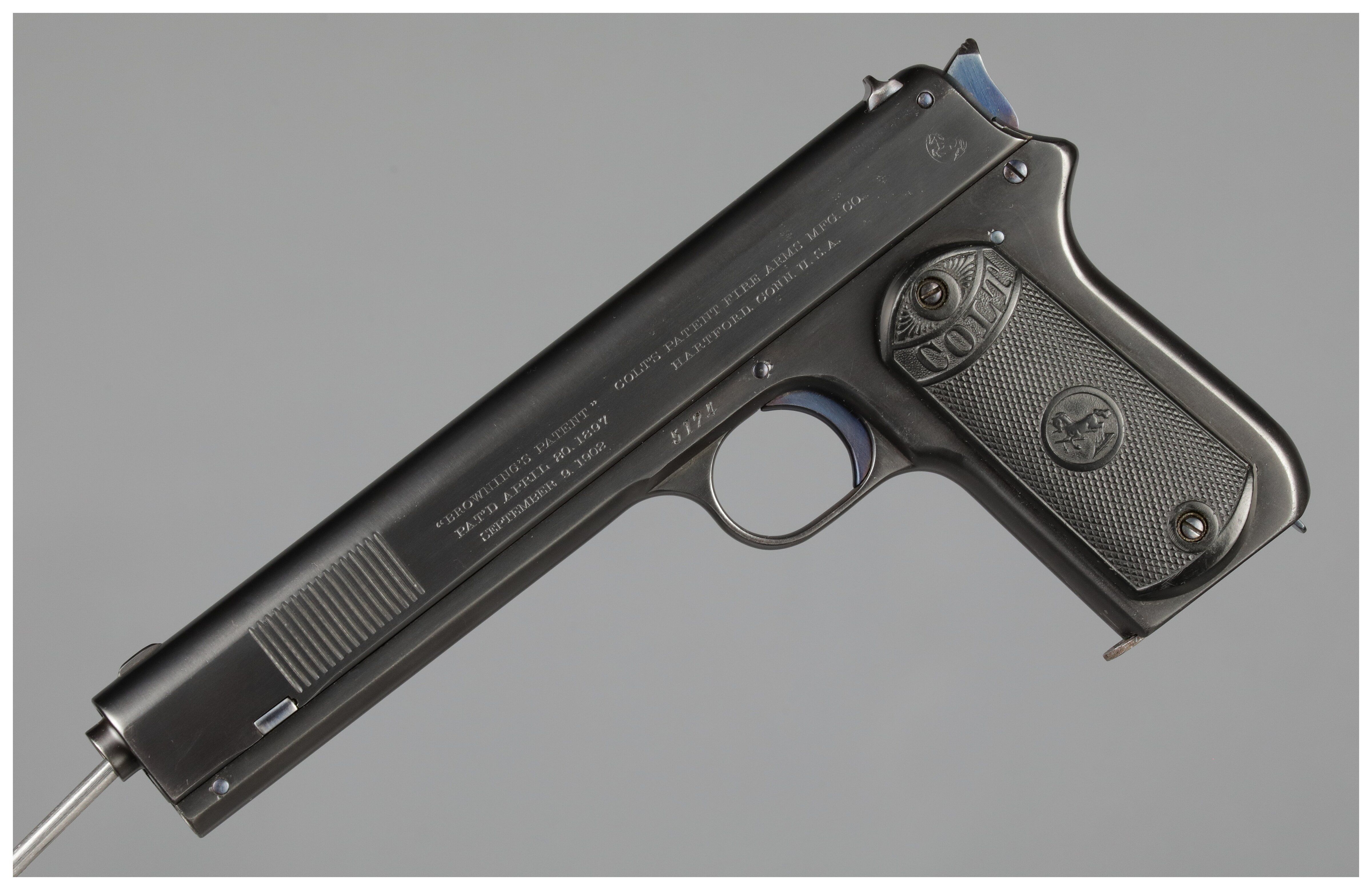 Colt Model 1902 Sporting Semi-Automatic Pistol | Rock Island Auction