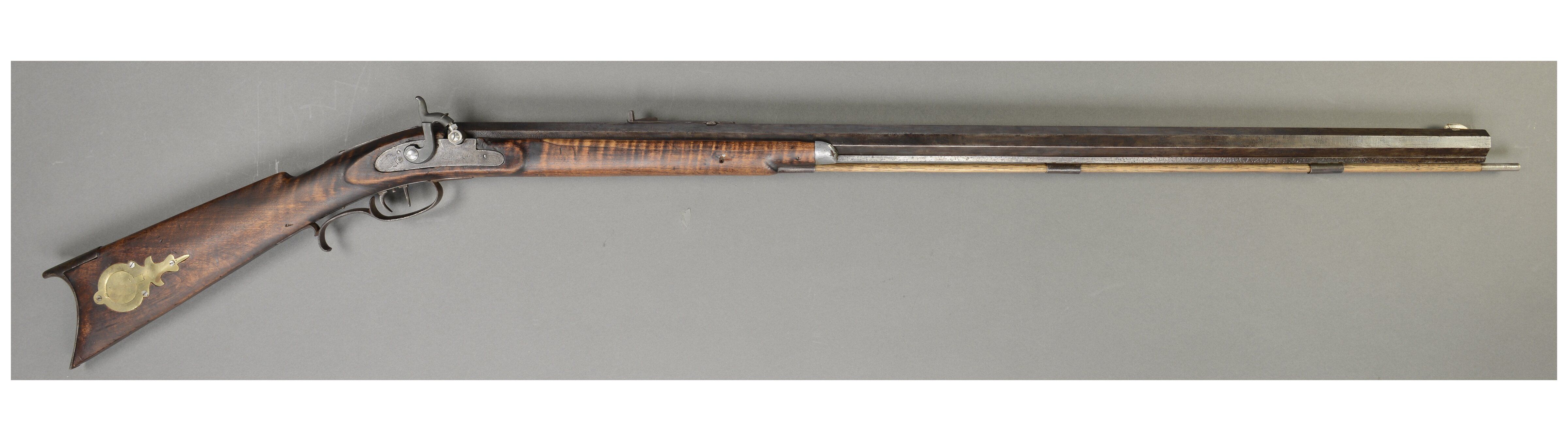 American Half-Stock Percussion Rifle | Rock Island Auction