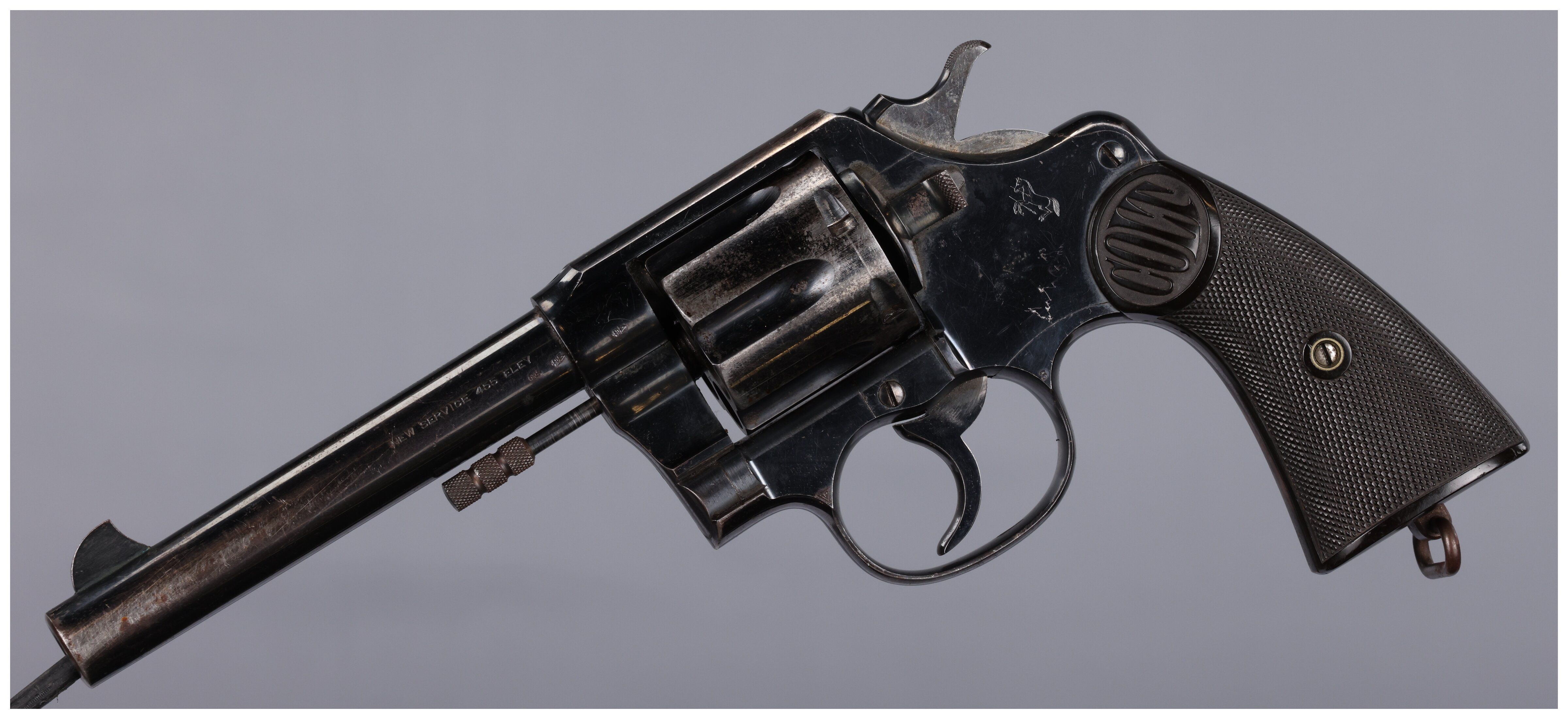 Colt New Service Model Double Action Revolver in .455 Eley | Rock ...