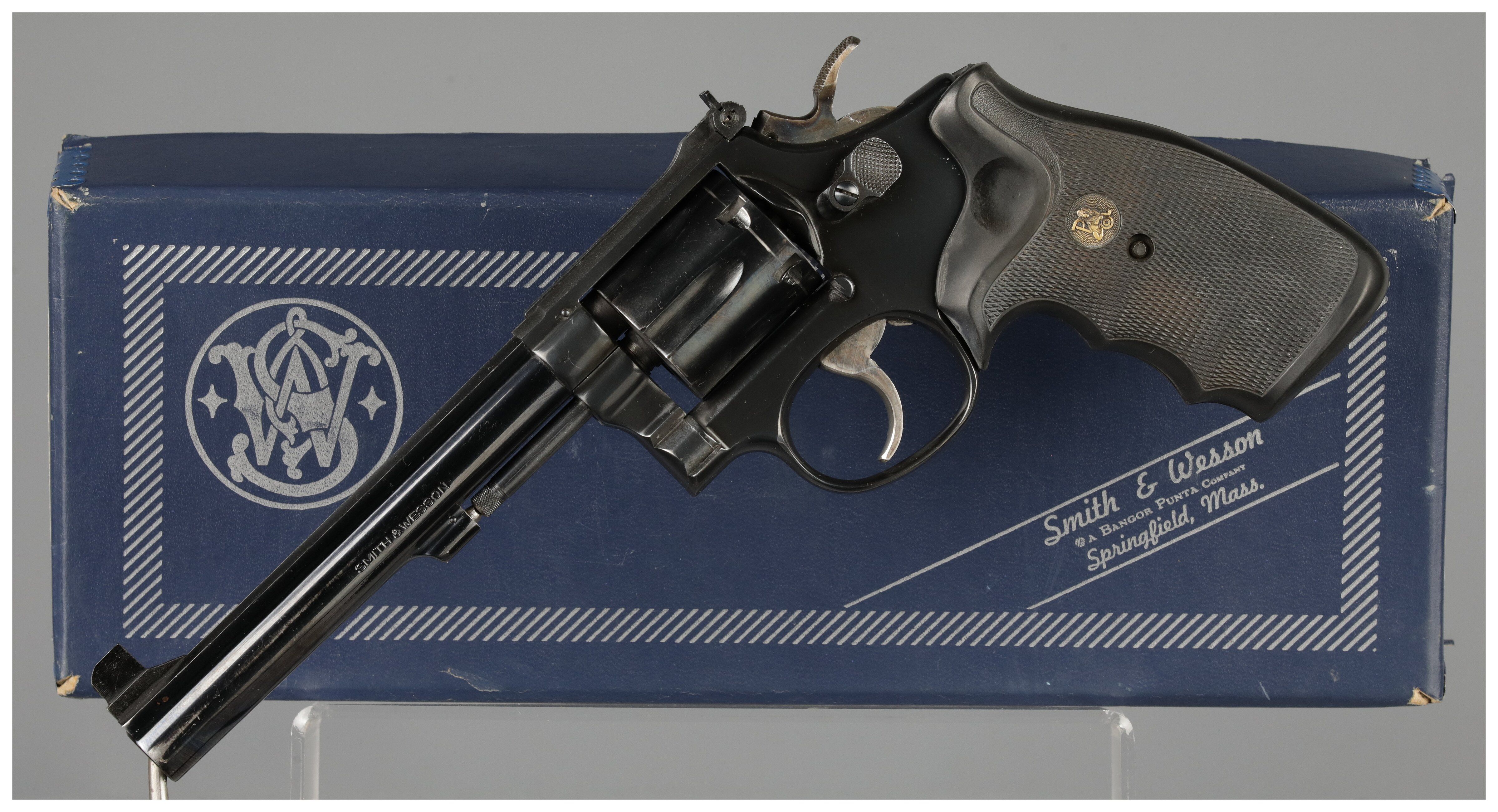 Smith & Wesson Model 14-4 Double Action Revolver with Box | Rock Island ...