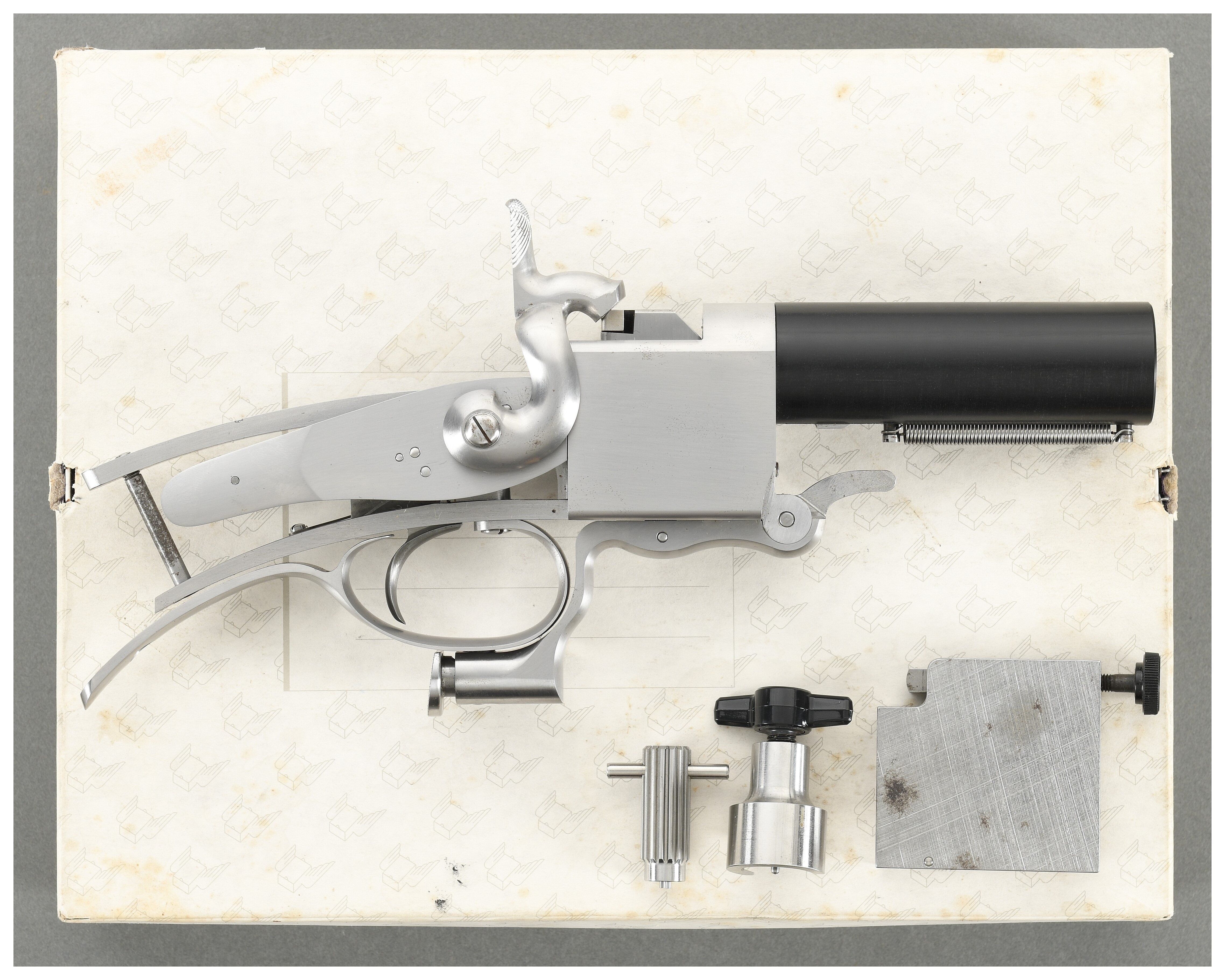 Steve Earl Frank Wesson No. 1 Long Range Falling Block Receiver | Rock ...