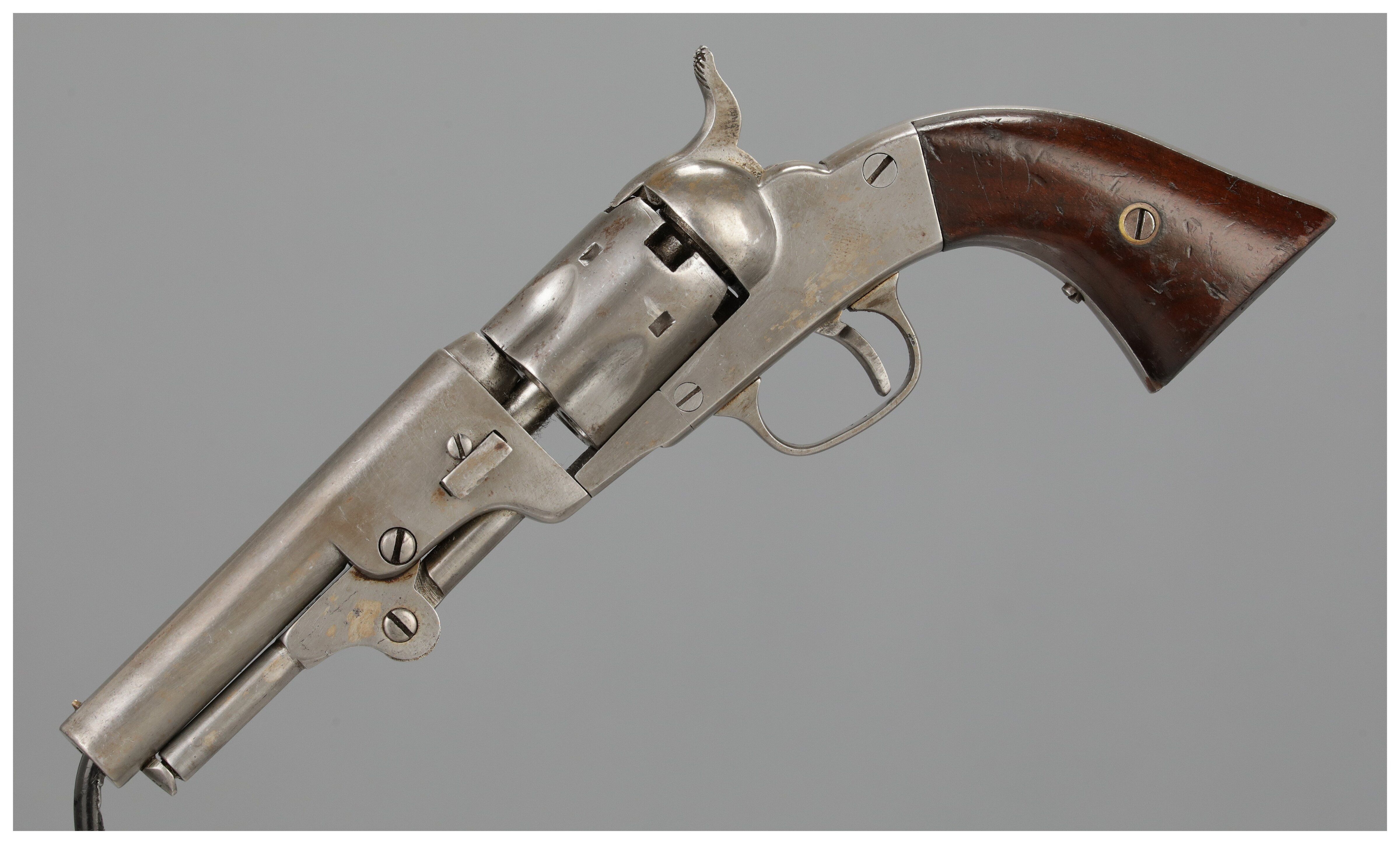 Bacon Arms Co. Second Model Pocket Percussion Revolver | Rock Island ...