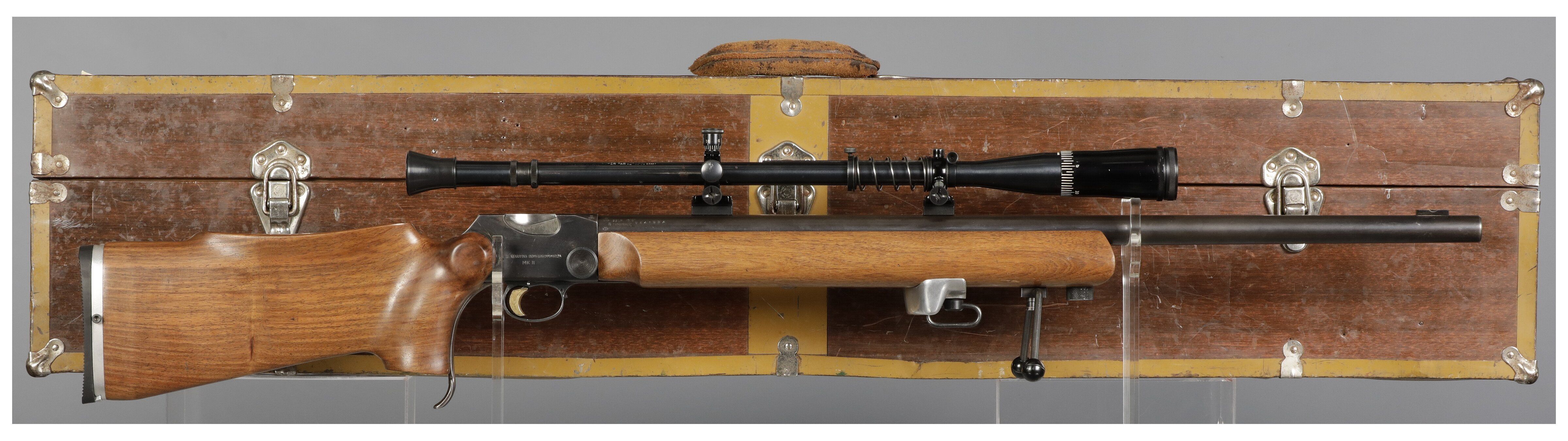 BSA Martini MK II Single Shot Rifle with Scope | Rock Island Auction