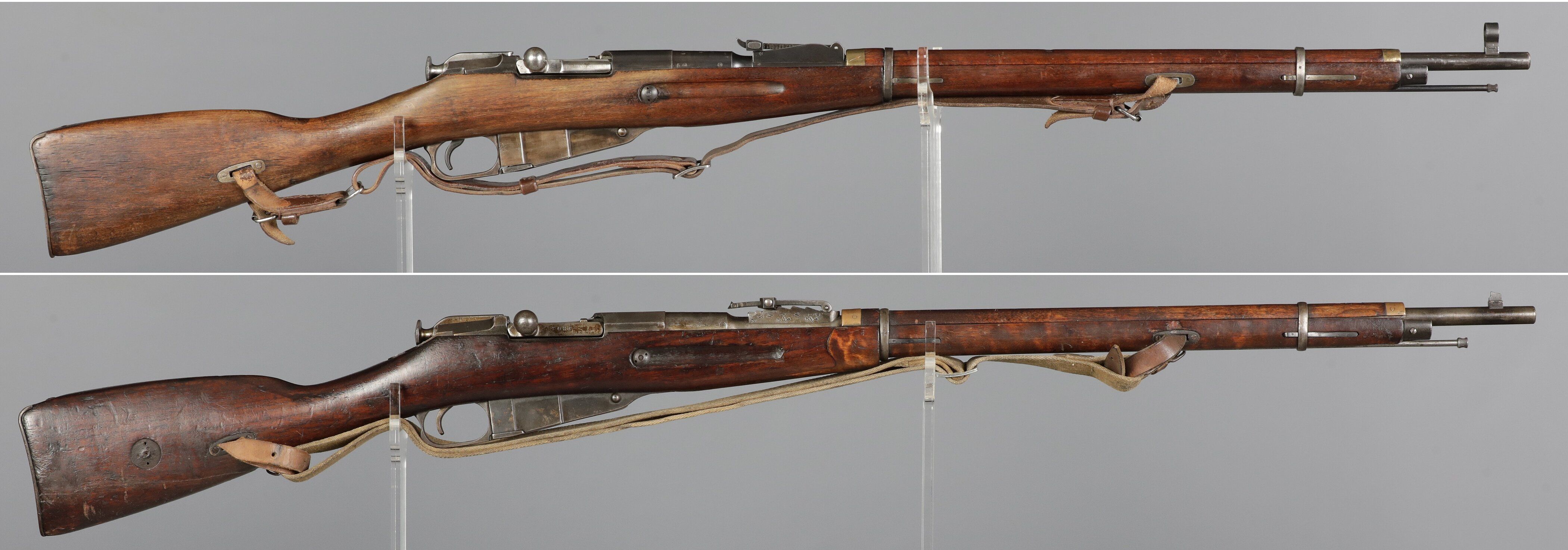 Two Russian Mosin-Nagant Pattern Bolt Action Rifles | Rock Island Auction
