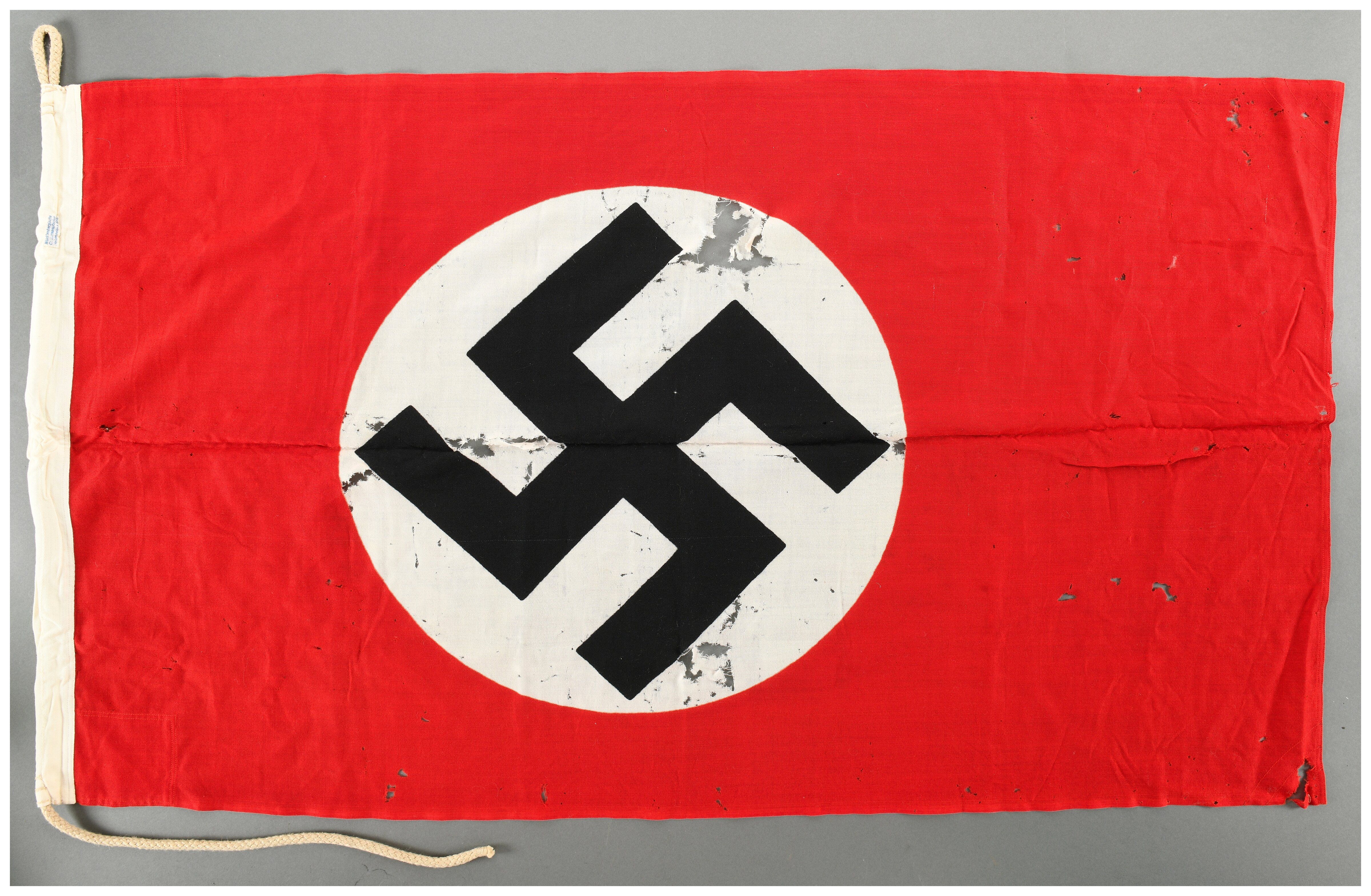 German Gosch NSDAP Flag | Rock Island Auction