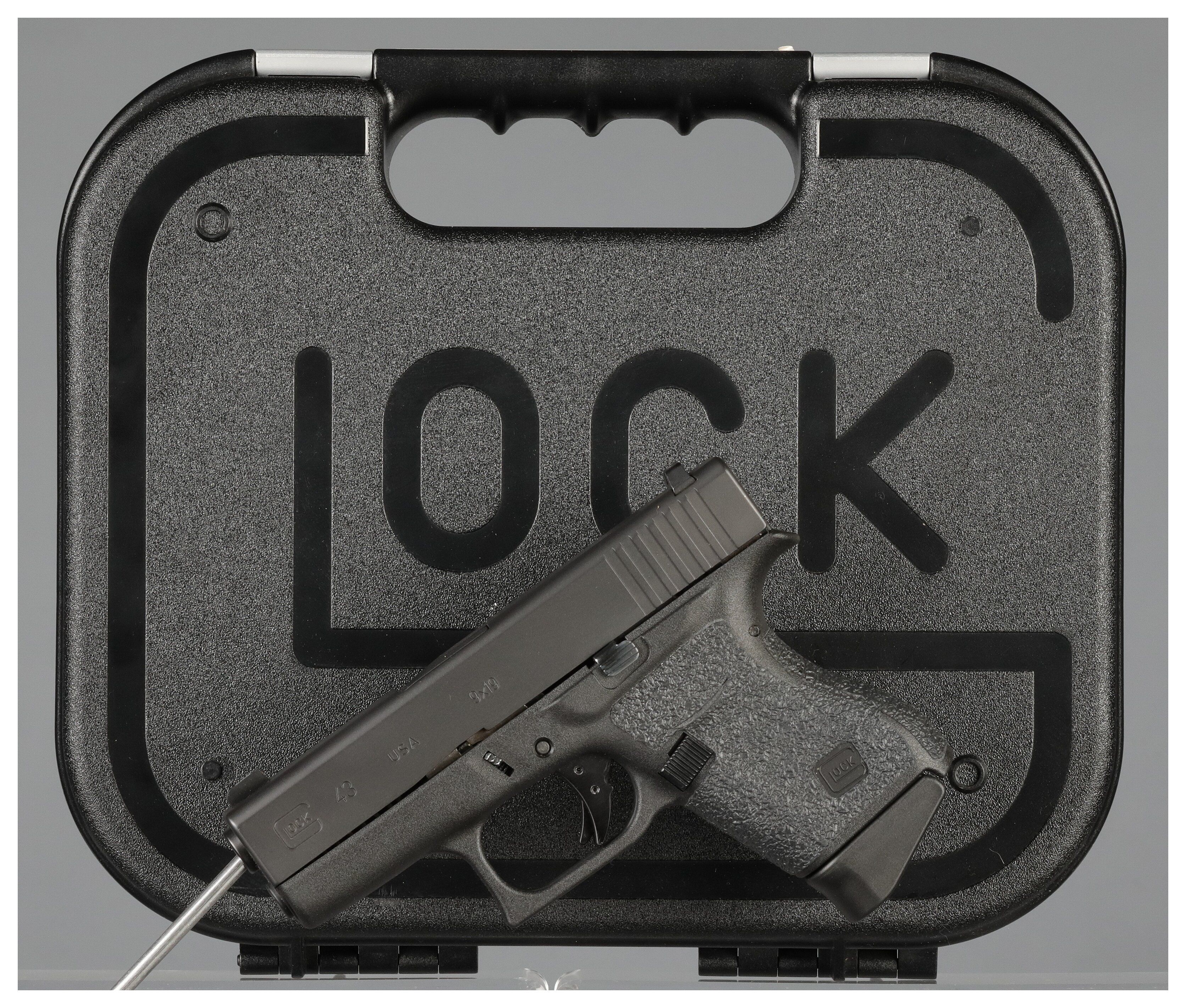 Glock/Talo Limited Edition "ProGlo" Model 43 Pistol with Case | Rock ...