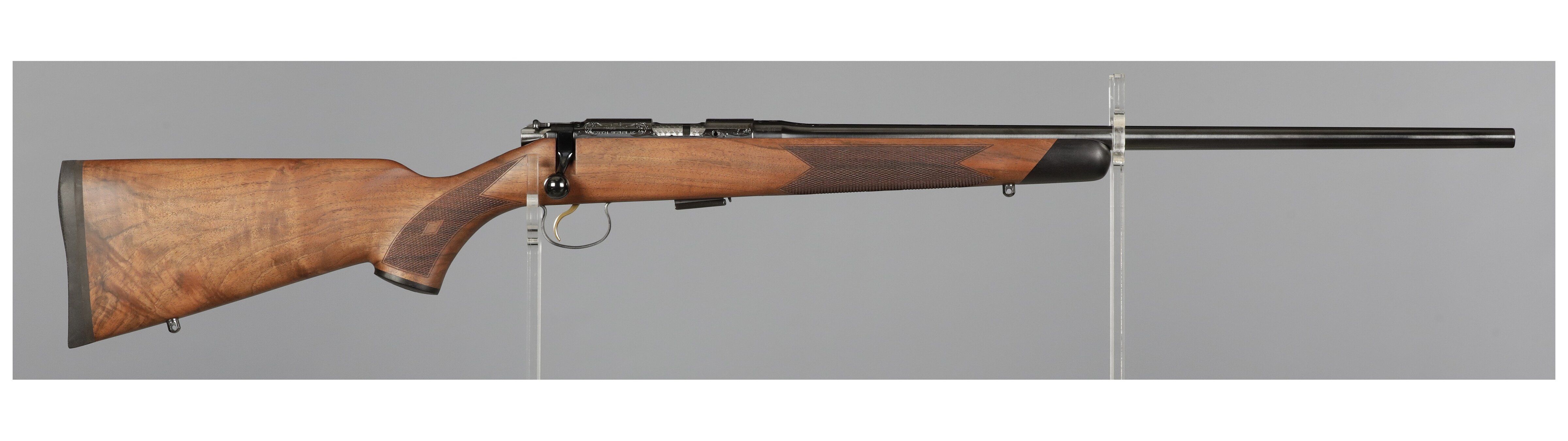 Factory Engraved CZ Model CZ452 "Grand Finale" Bolt Action Rifle | Rock ...